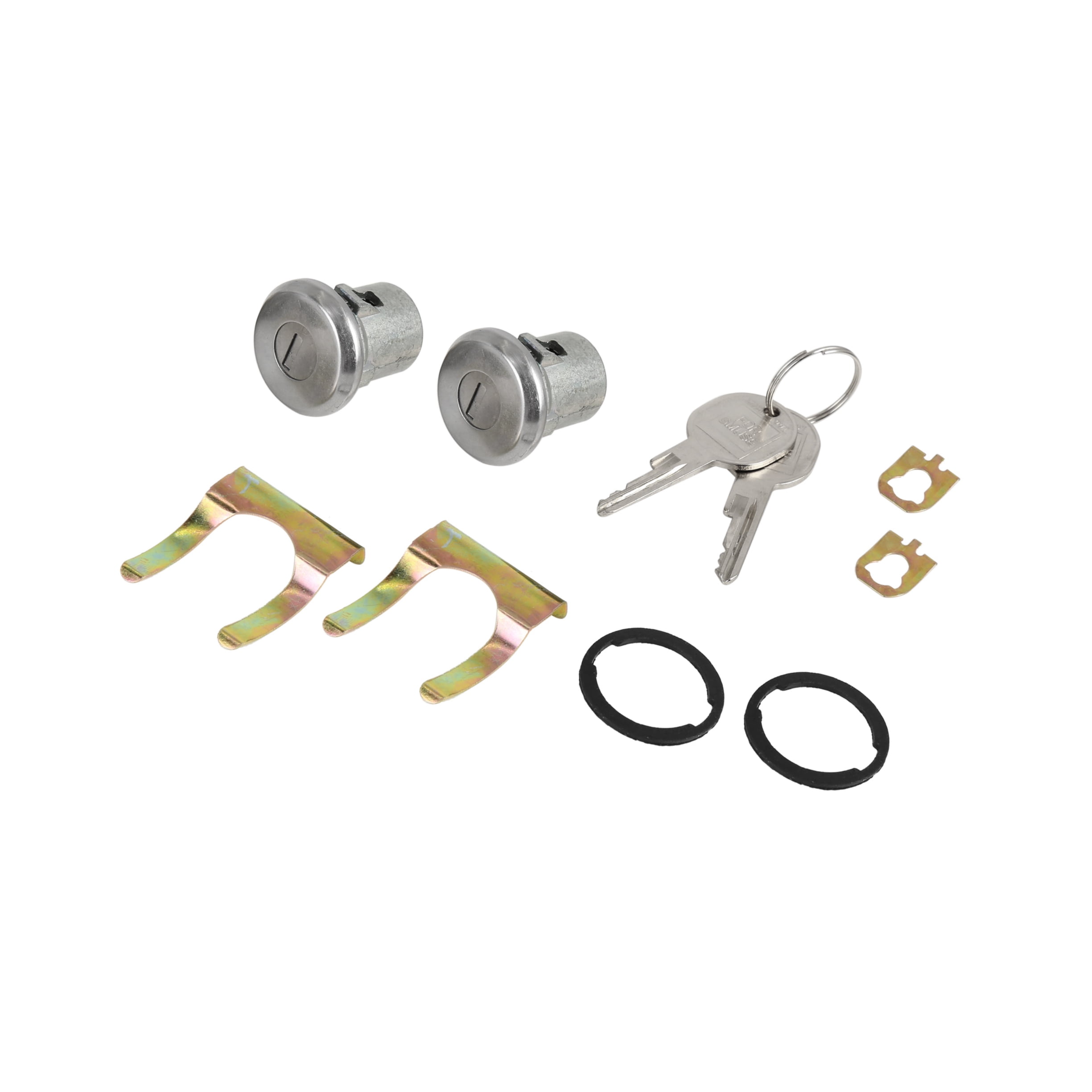 Chevrolet Door Lock Cylinder with Keys - Metal - Pair - Walmart.com