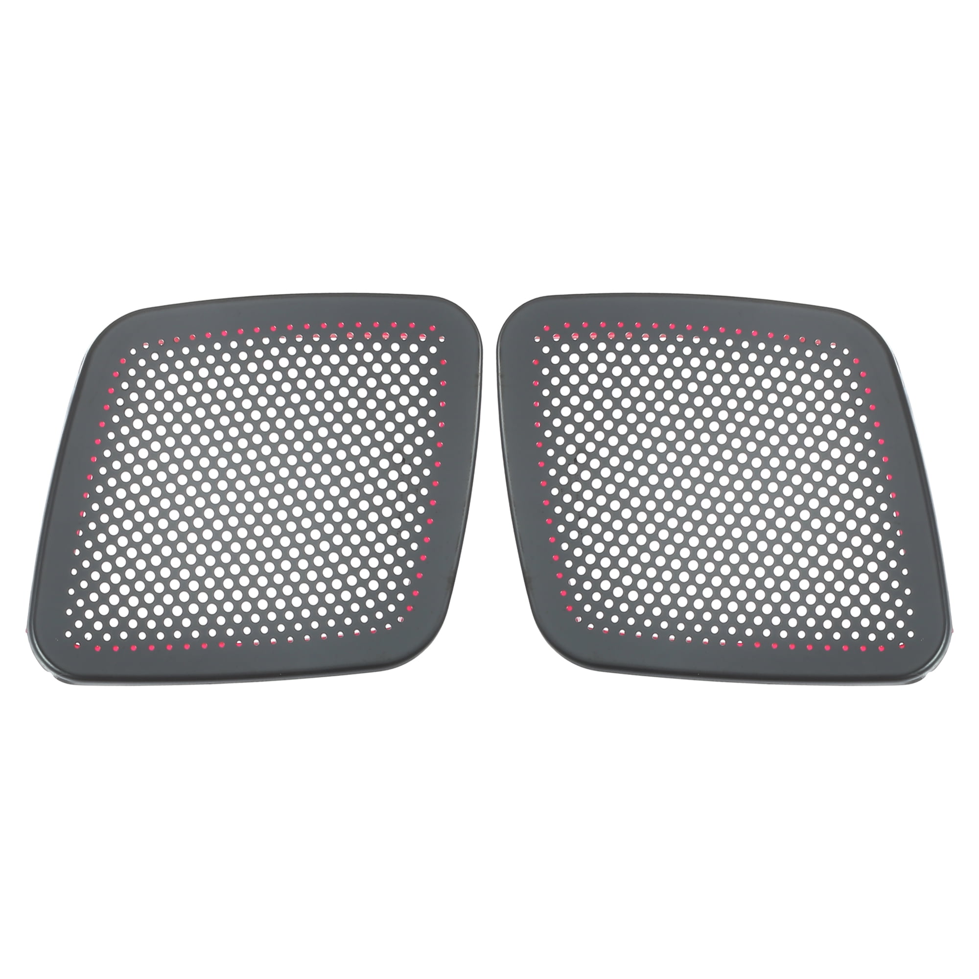 Unique Bargains Pair Rear Door Speaker Frame Cover Trim Car Audio ...