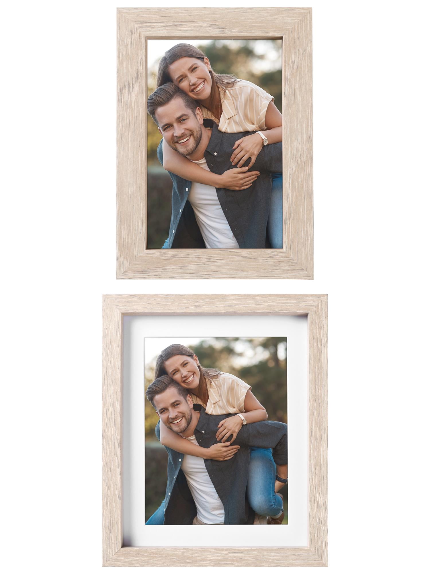 Unique Bargains Picture Frame Rustic Texture Frame Distressed Farmhouse ...