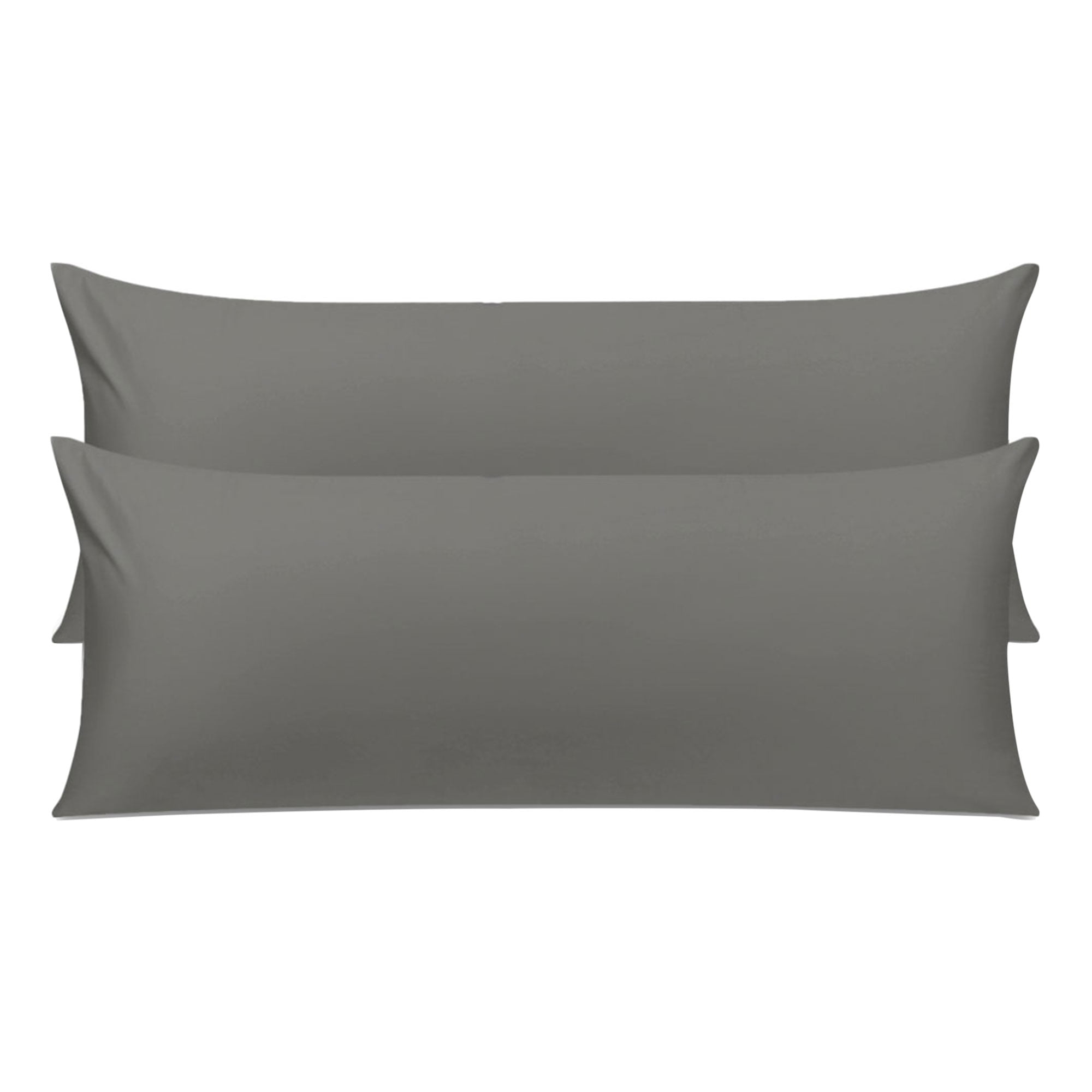 Unique Bargains Pillowcases 2 Pack 100% Cotton Body Pillow Covers Dark ...