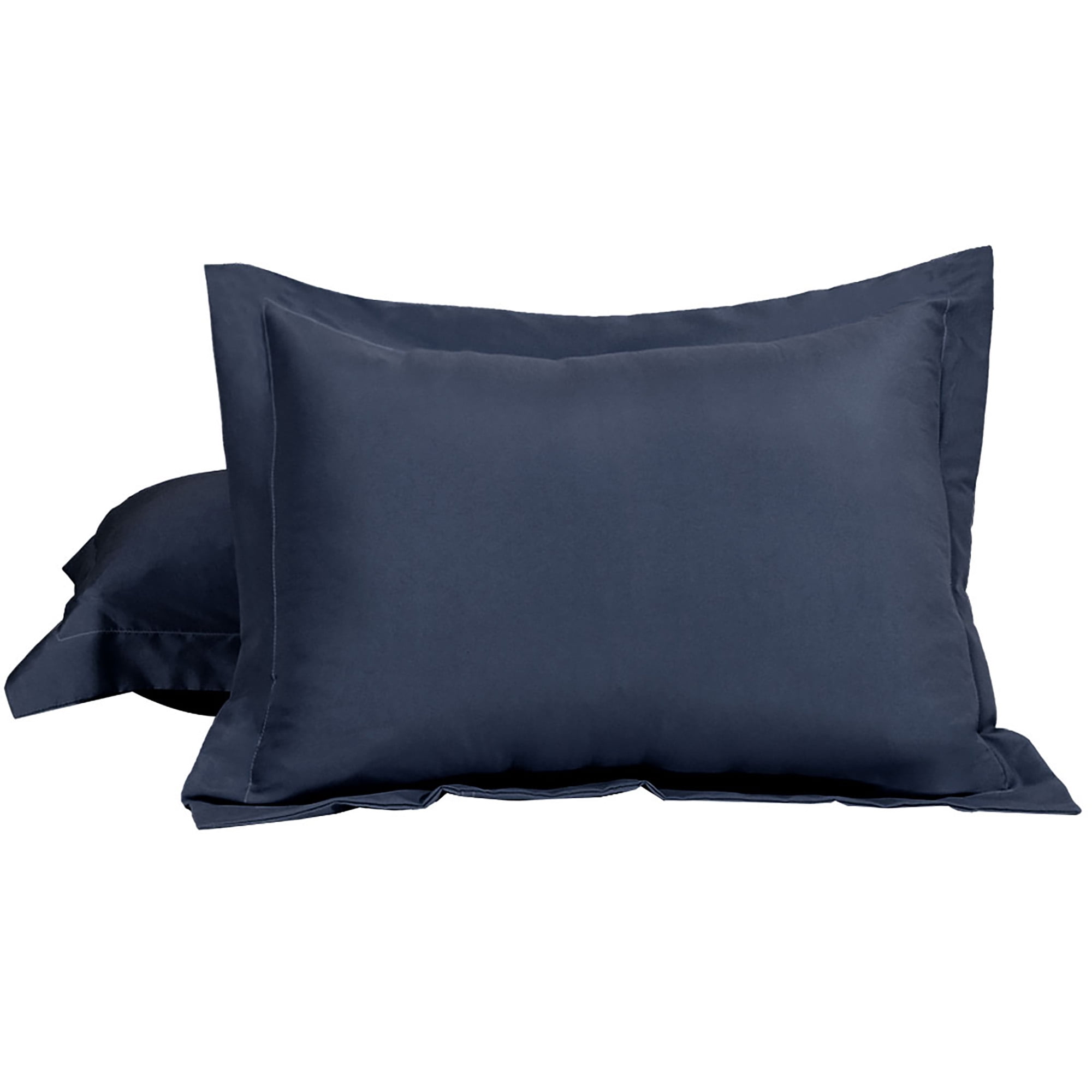 Unique Bargains Pillowcases Soft Microfiber Pillow Shams Set of 2 King ...