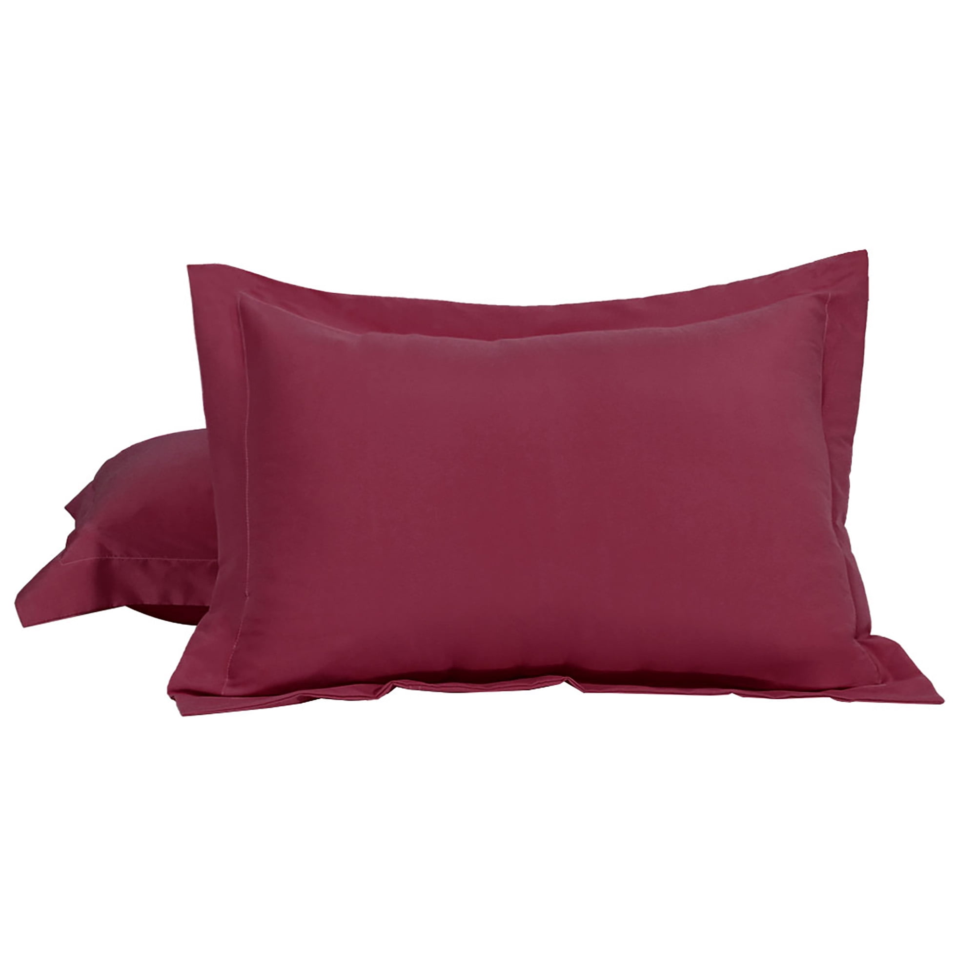 Unique Bargains Pillowcases Soft Microfiber Pillow Shams Set of 2 ...