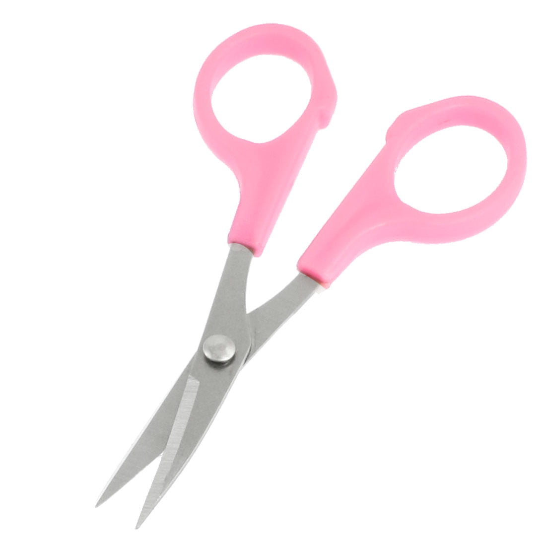Unique Bargains Pink Handle Paper Cutting Cutter Scissors Tool ...