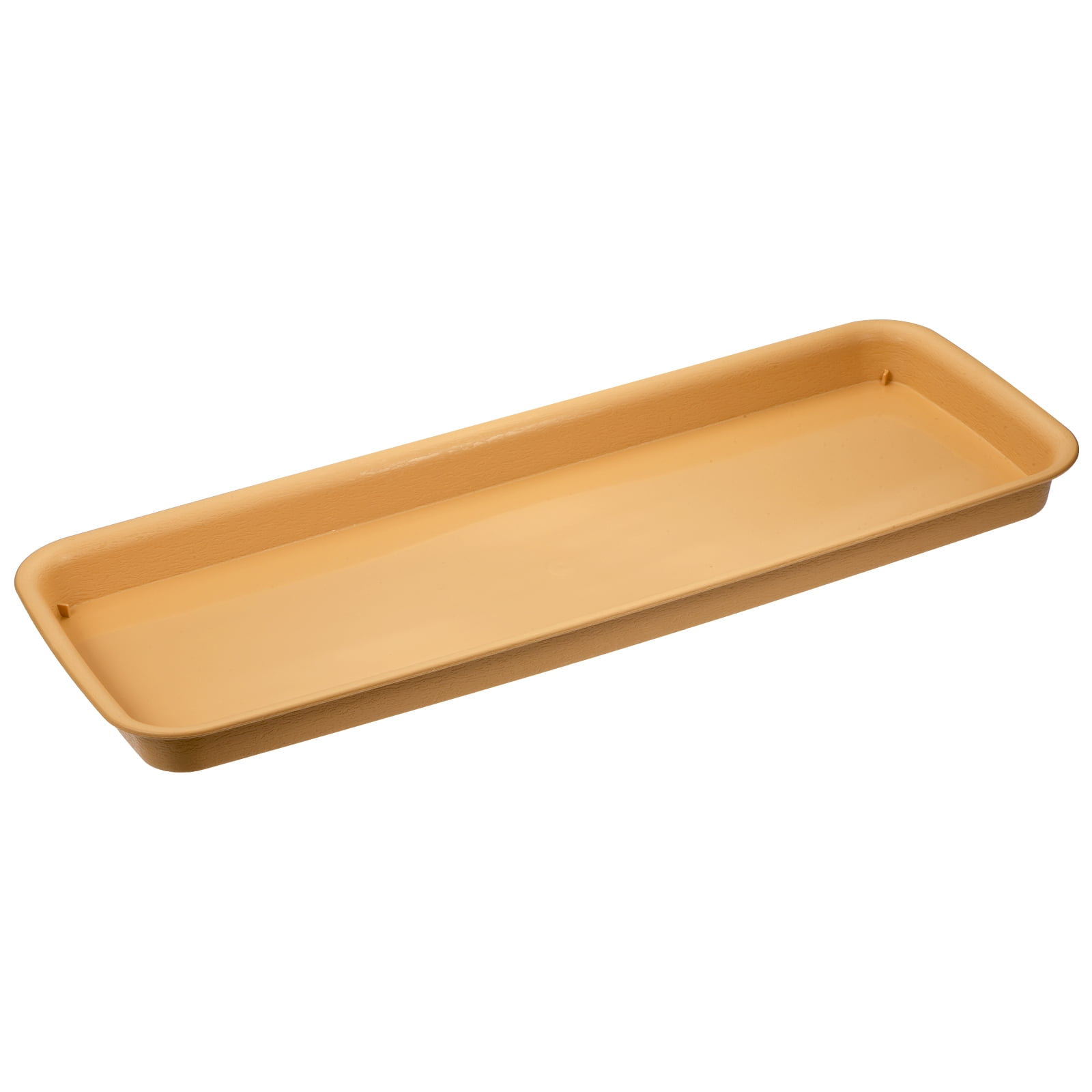 Unique Bargains Plant Saucer Plastic Rectangular Flower Drip Tray ...