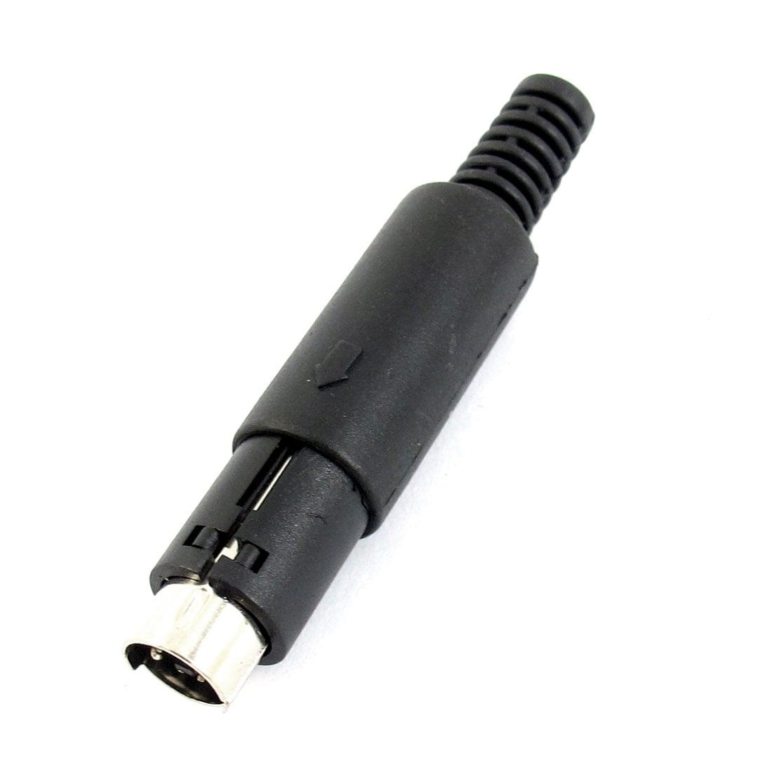 Unique Bargains Plastic Covered DIN 7 Pins Male Adapter for 5mm Dia ...