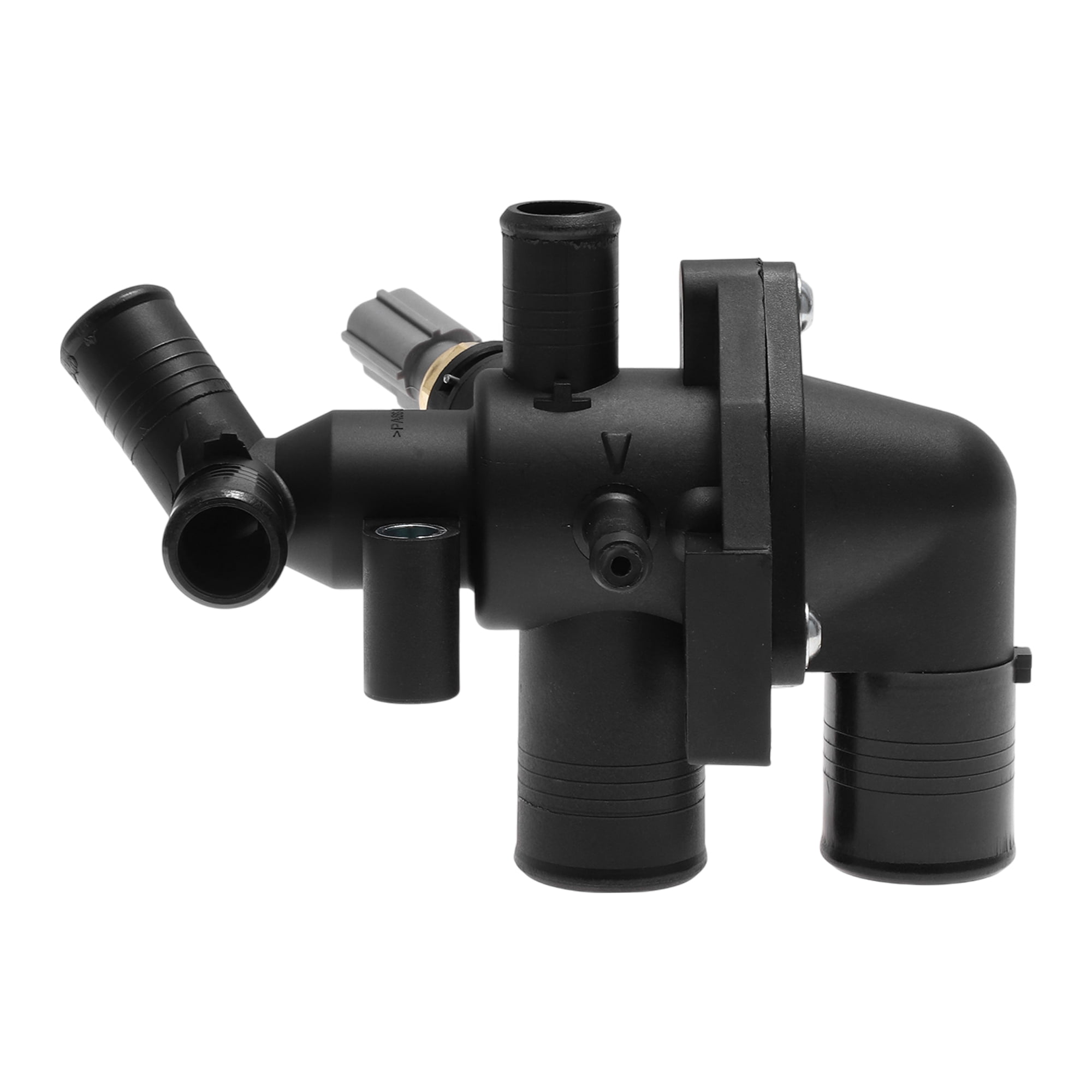 Unique Bargains Plastic Engine Coolant Thermostat Housing Assembly for ...