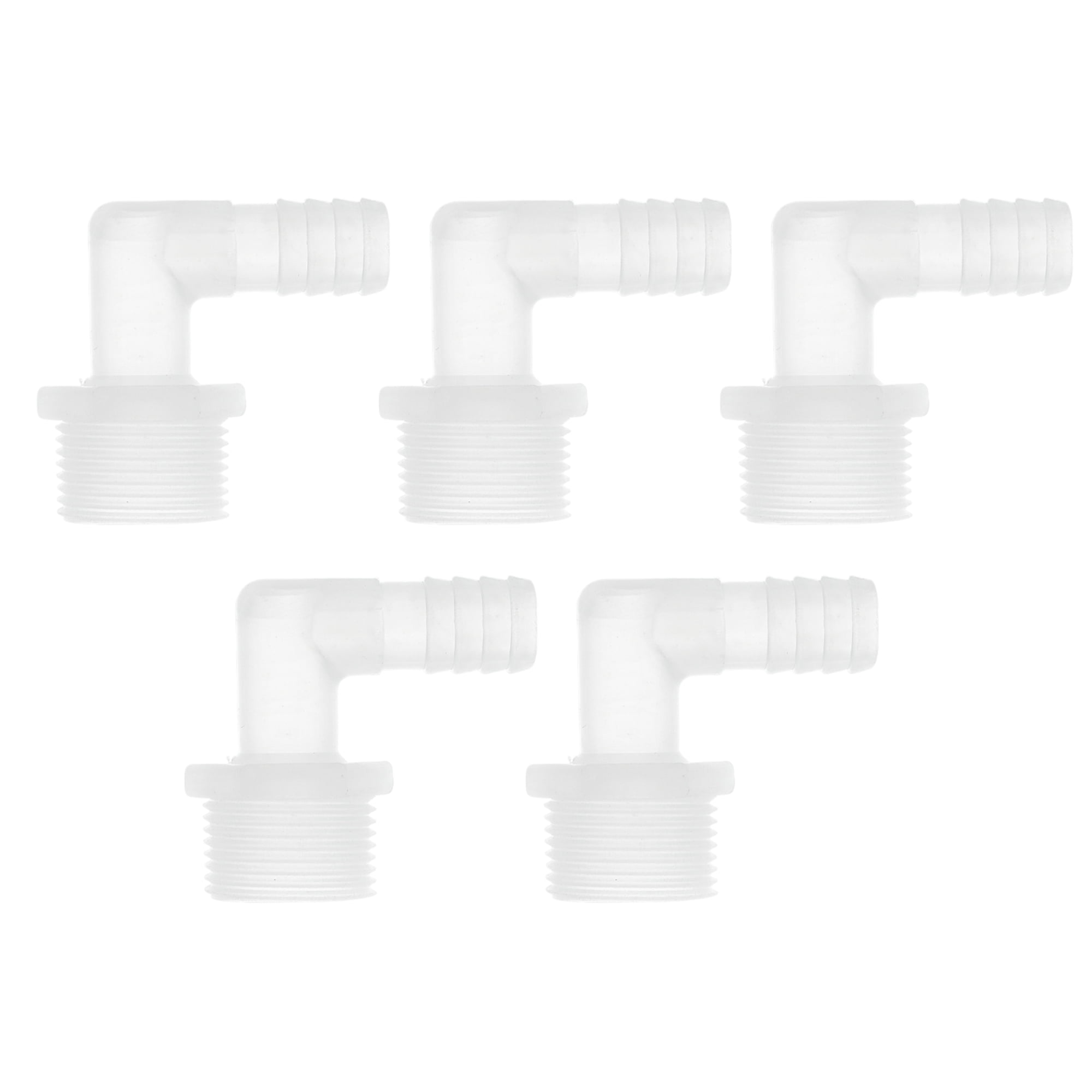 Unique Bargains Plastic Hose Barb Fitting 1/2" Hose Barb G3/4 Male NPT ...