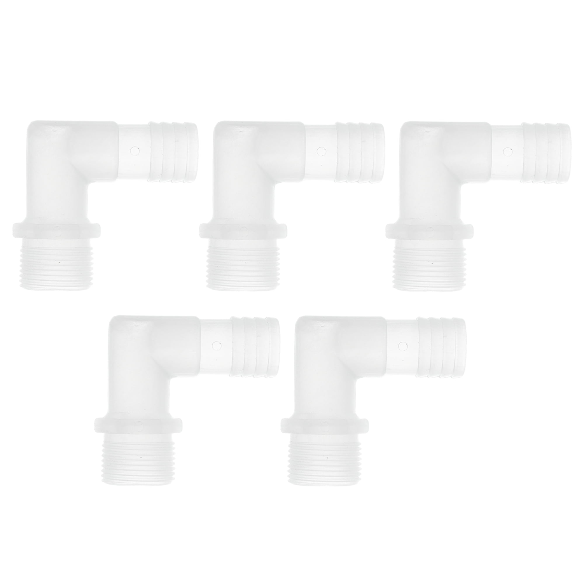 Unique Bargains Plastic Hose Barb Fitting 3/4" Hose Barb G3/4 Male NPT ...