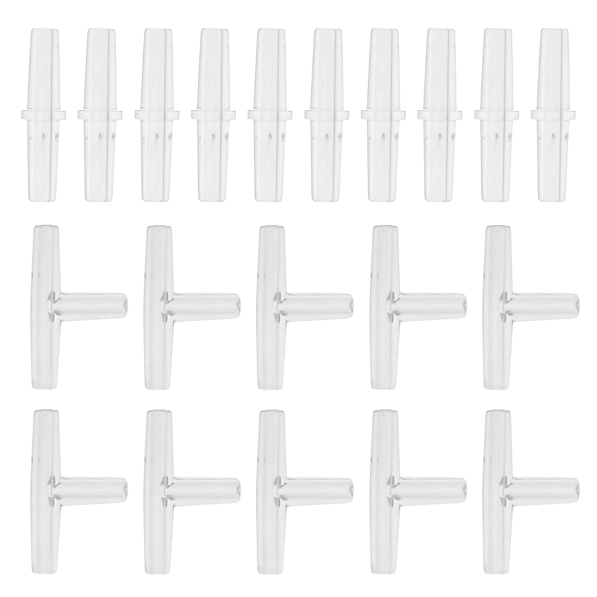 Unique Bargains Plastic Hose Barb Fittings, 3/16" Stright Barb ...