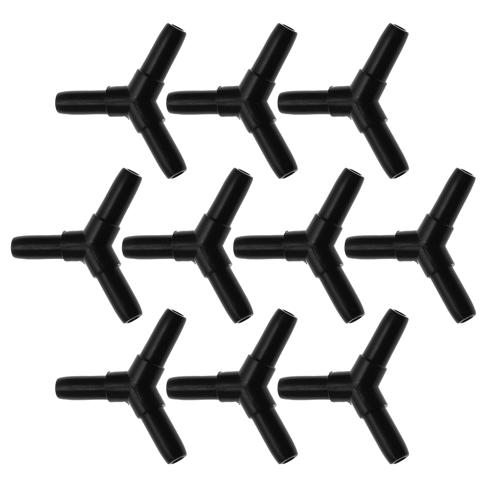 Unique Bargains Plastic Hose Barb Fittings, 3/16" Y Shaped 3 Way Barb ...