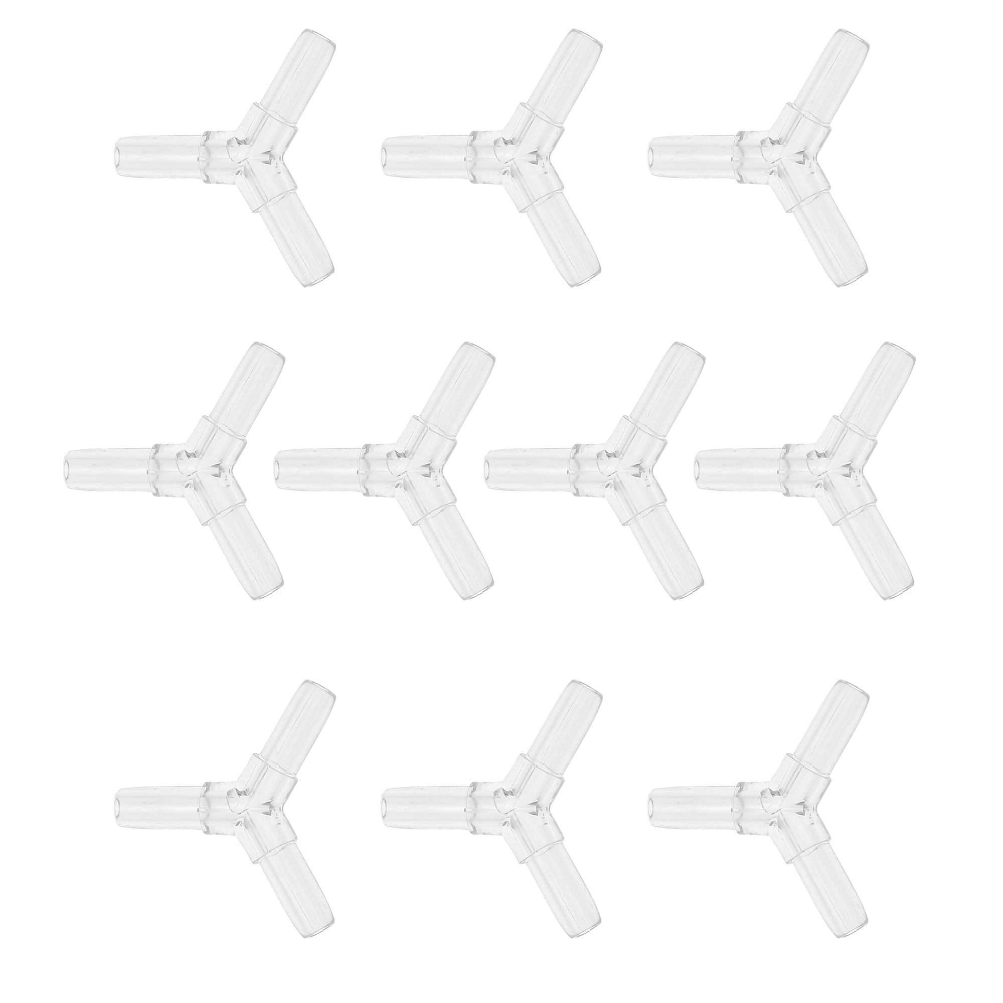 Unique Bargains Plastic Hose Barb Fittings, 3/16" Y Shaped 3 Way Barb ...