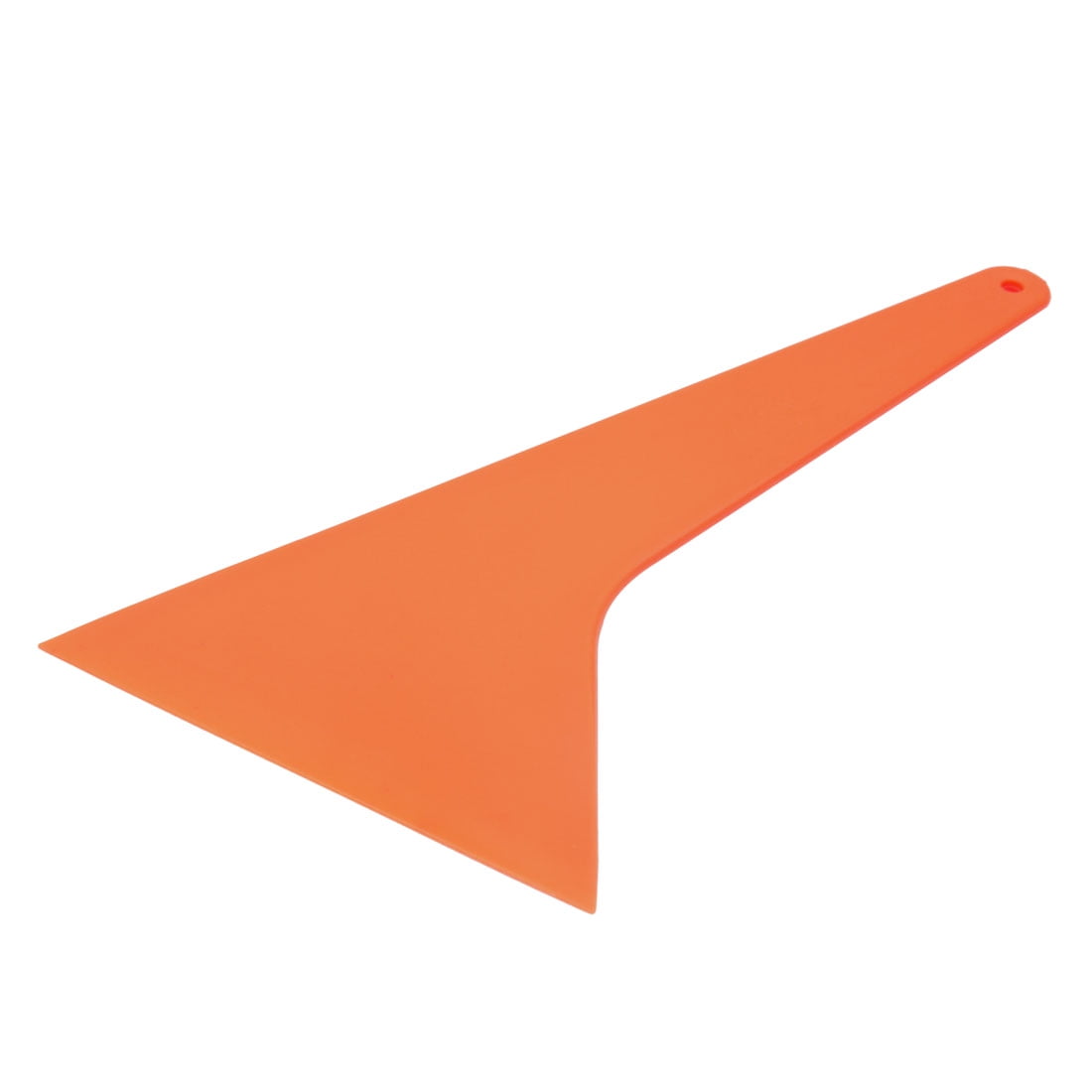 Unique Bargains Plastic Orange Car Window Sticker Film Scraper Wrapping ...