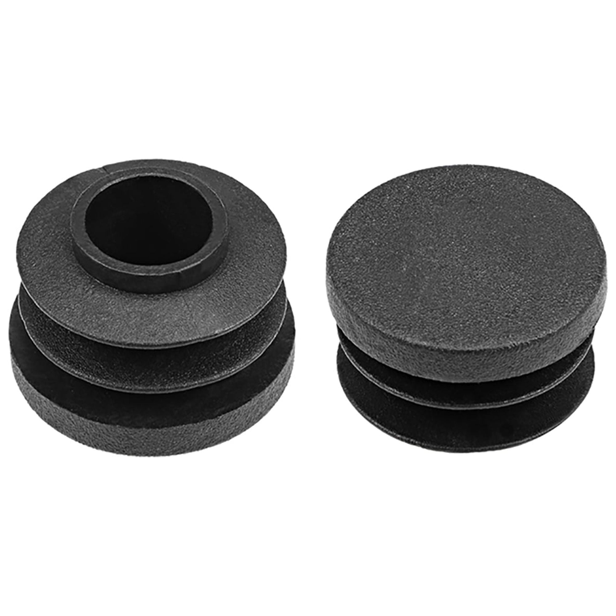 Unique Bargains Plastic Plug End Caps, 0.79''x0.75'' Round Furniture ...