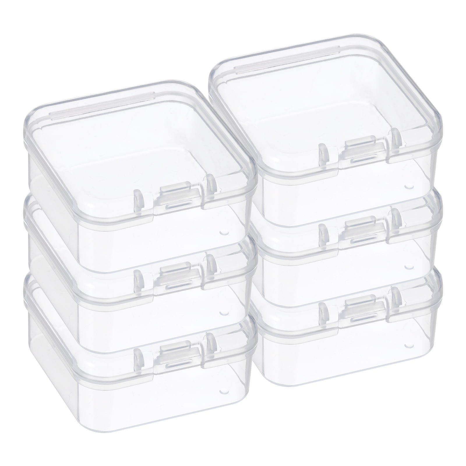 Unique Bargains Plastic Storage Box 1.8x1.8x1 - Sturdy - Walmart.com