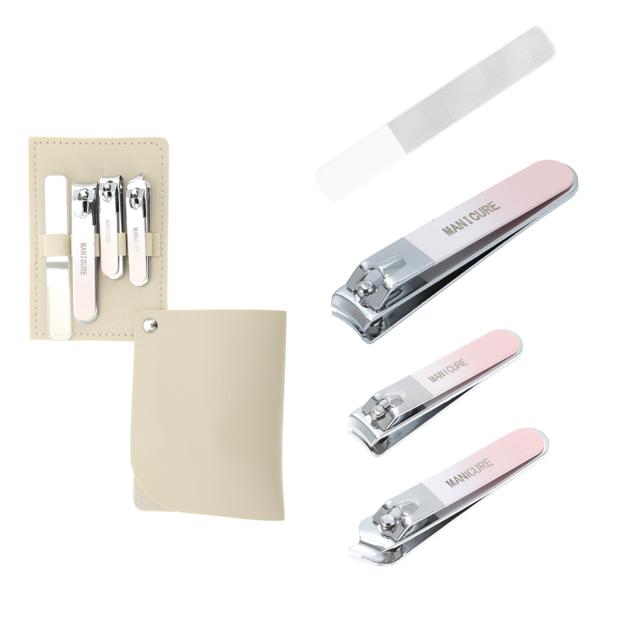 Unique Bargains Portable Rotation Nail Clipper Kit for Women for Men 1 ...