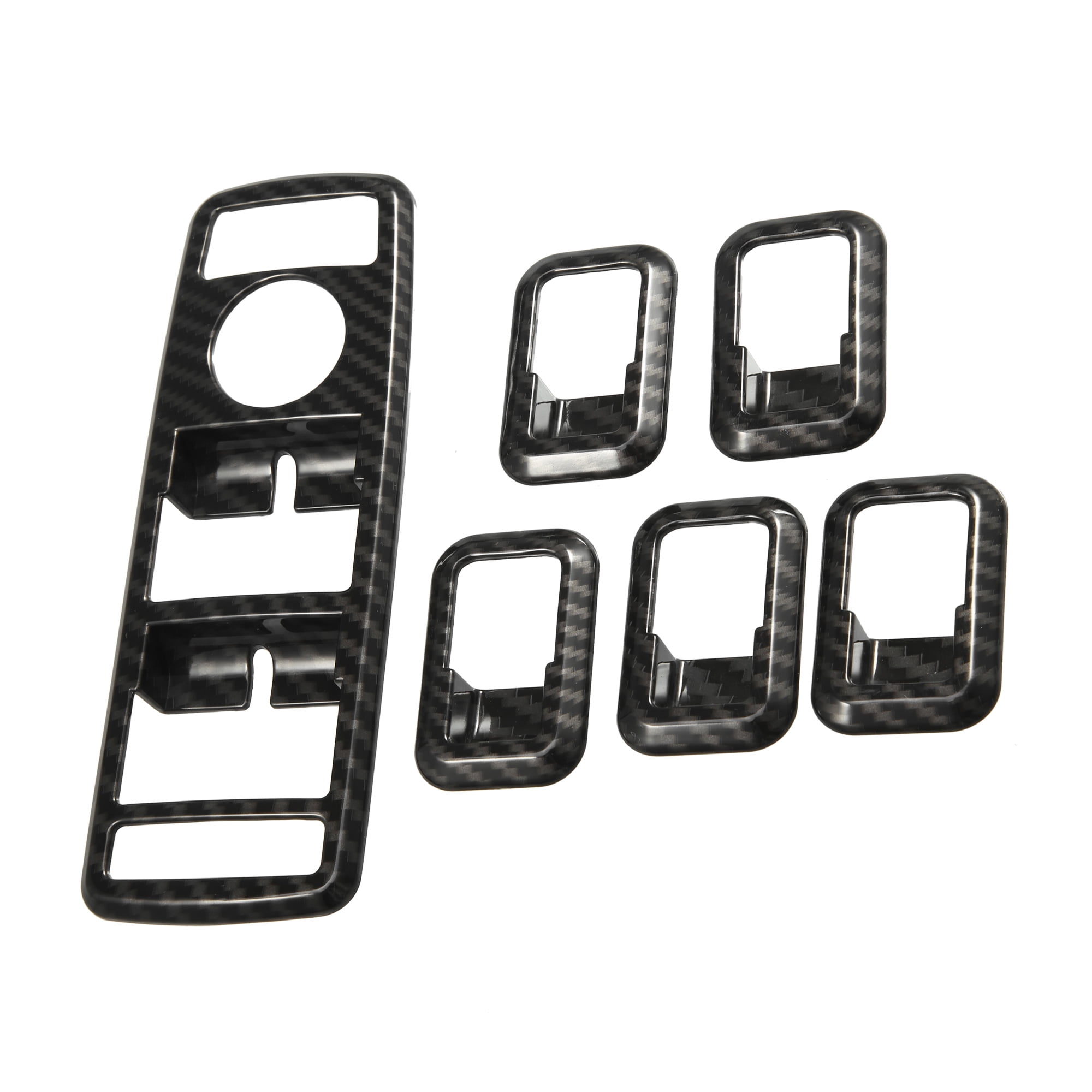 Unique Bargains Power Window Switch Bezel Lift Panel Sticker for ...