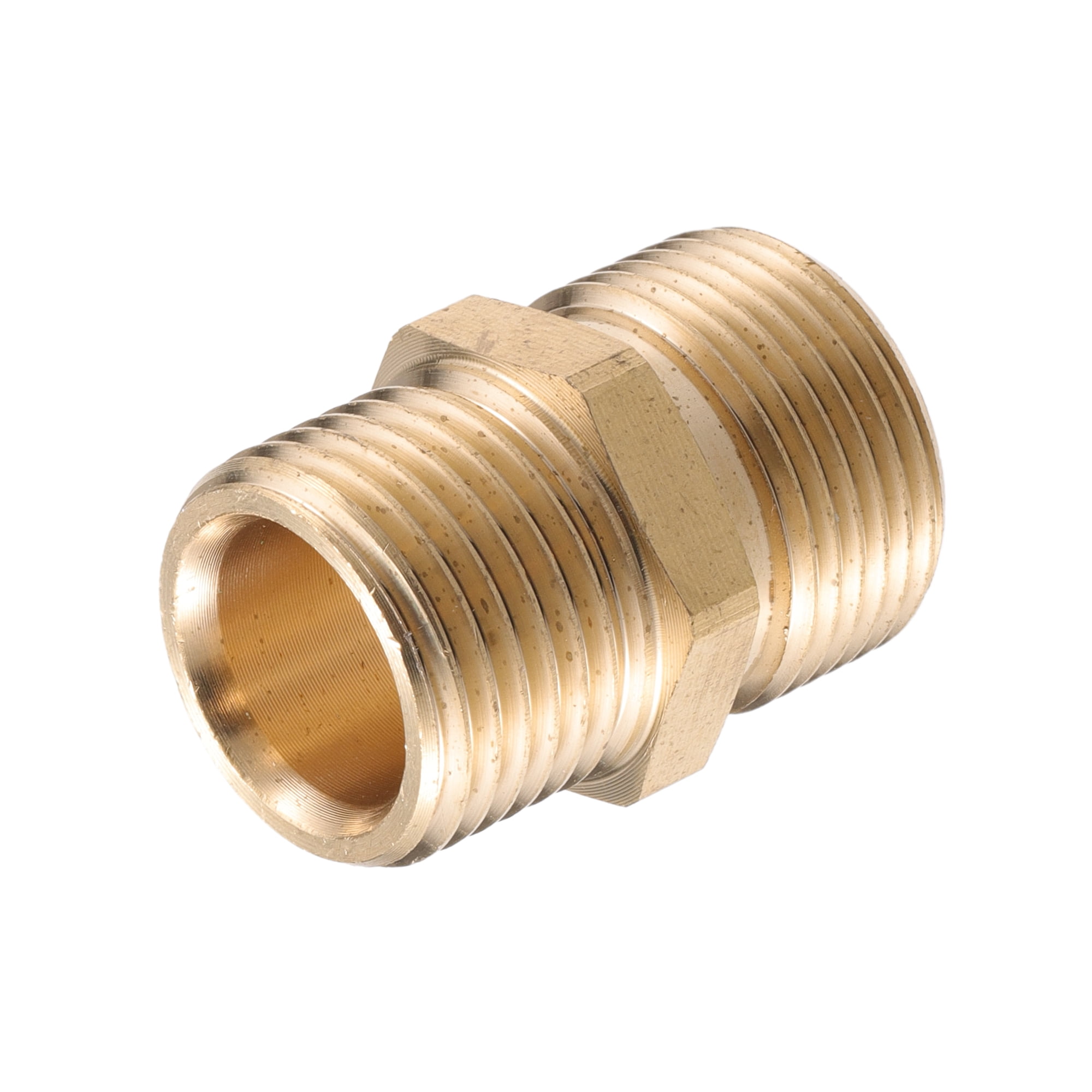 Unique Bargains Pressure Washer Connector Fitting G1/2" to 14mm M22x1.5 Male and Female Hose ...
