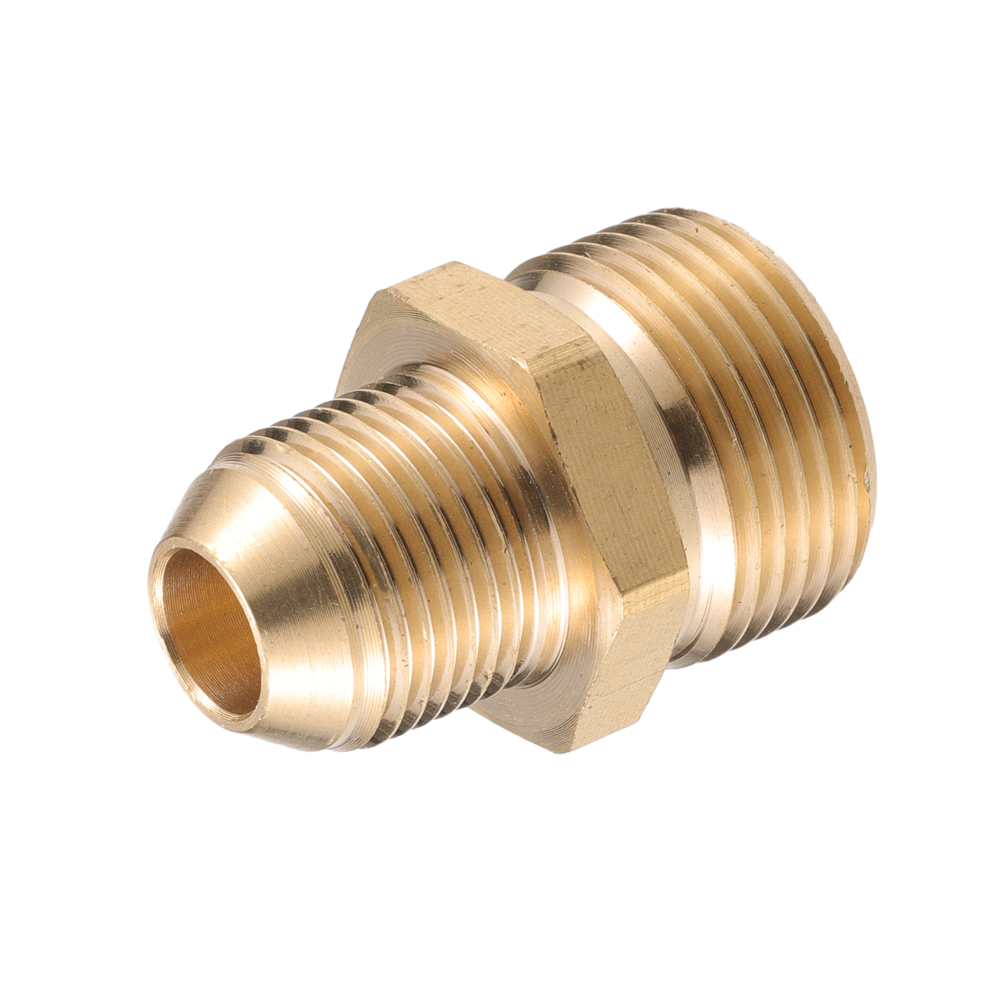 Unique Bargains Pressure Washer Connector Fitting G3/8" to M22x1.5 Male Adapter Brass Hose ...