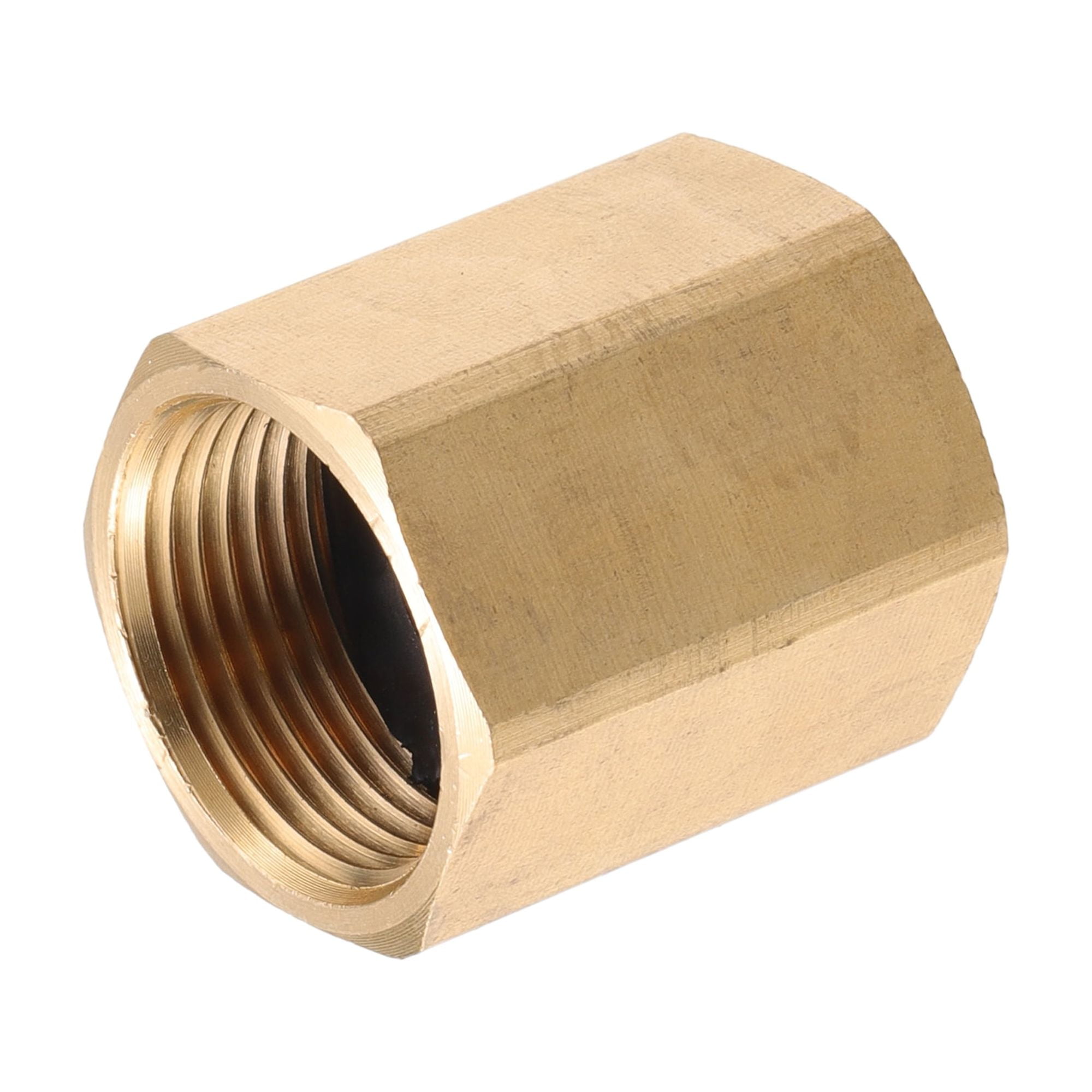 Unique Bargains Pressure Washer Connector Fitting M22x1.5 Adapter Brass Screw Hose Connector ...