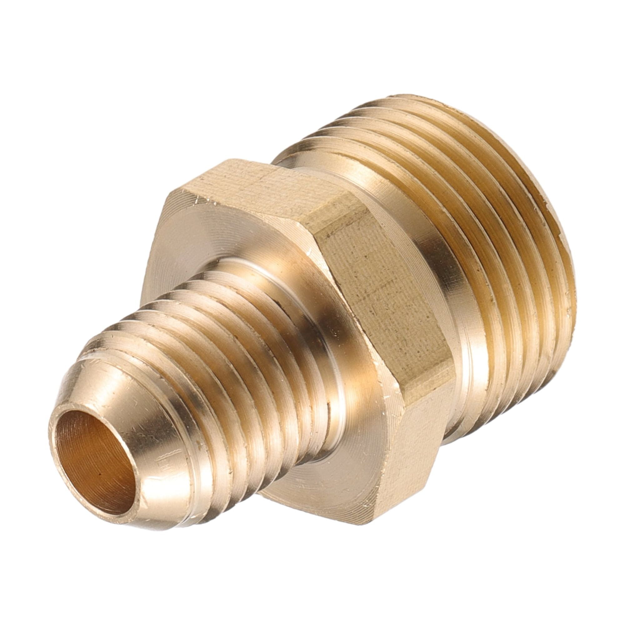 Unique Bargains Pressure Washer Connector Fitting M22x1.5 to M14x1.5 Male Adapter Brass Hose ...