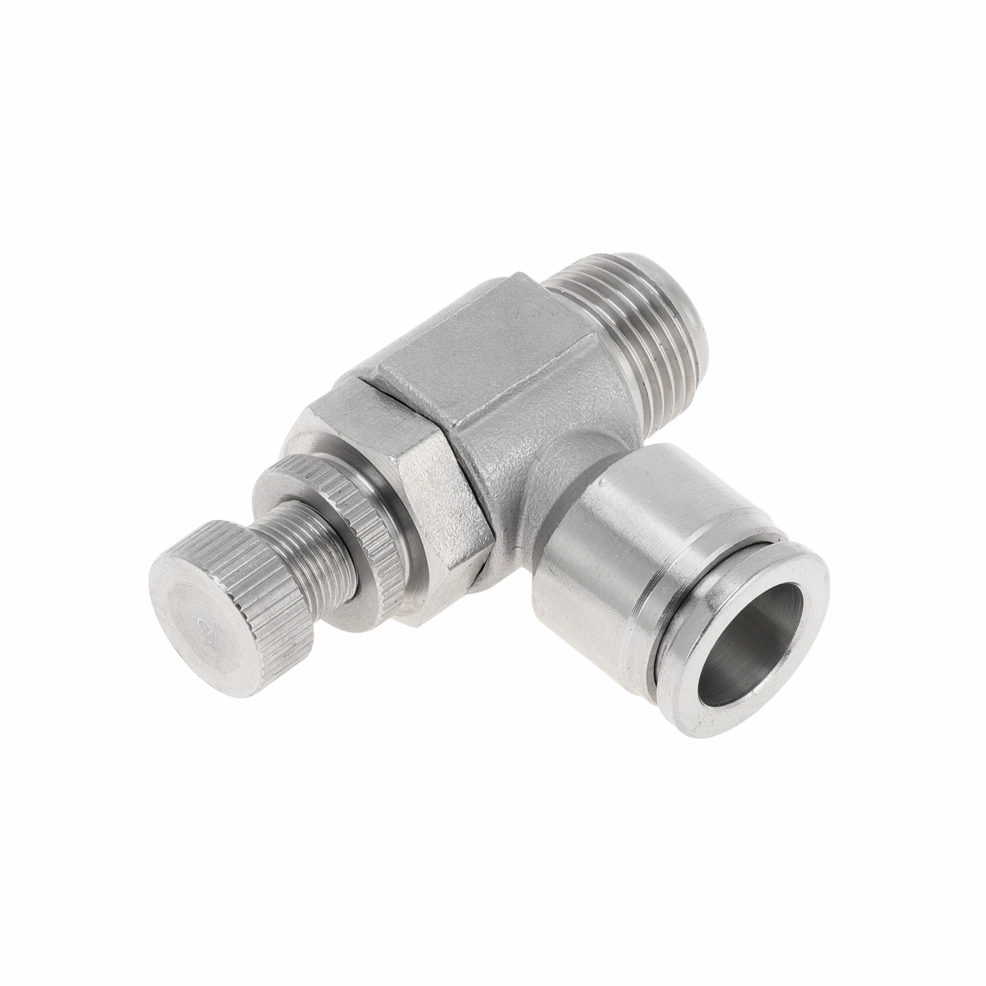 Unique Bargains Push to Connect Air Fittings 1/2" 90 Degree Air Flow ...