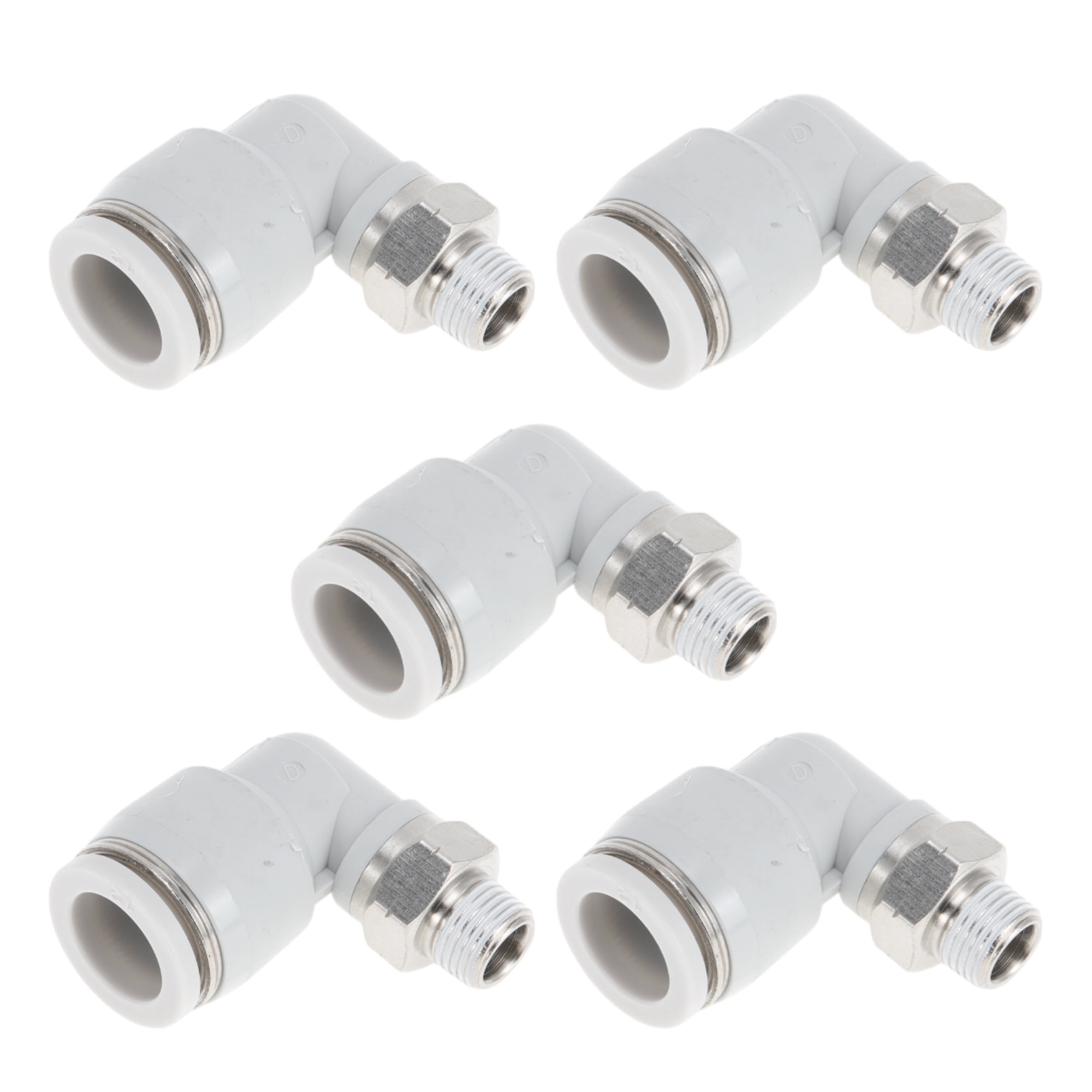 Unique Bargains Push to Connect Air Fittings 1/2" 90 Degree Air Line ...