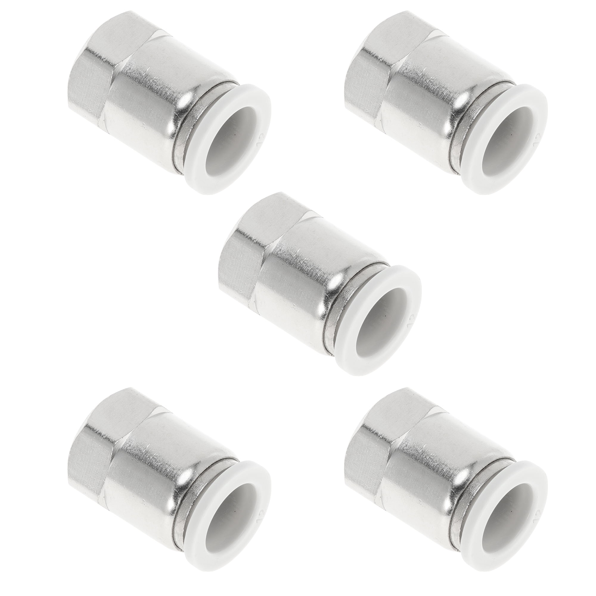 Unique Bargains Push to Connect Air Fittings 1/2" Female Thread Air ...
