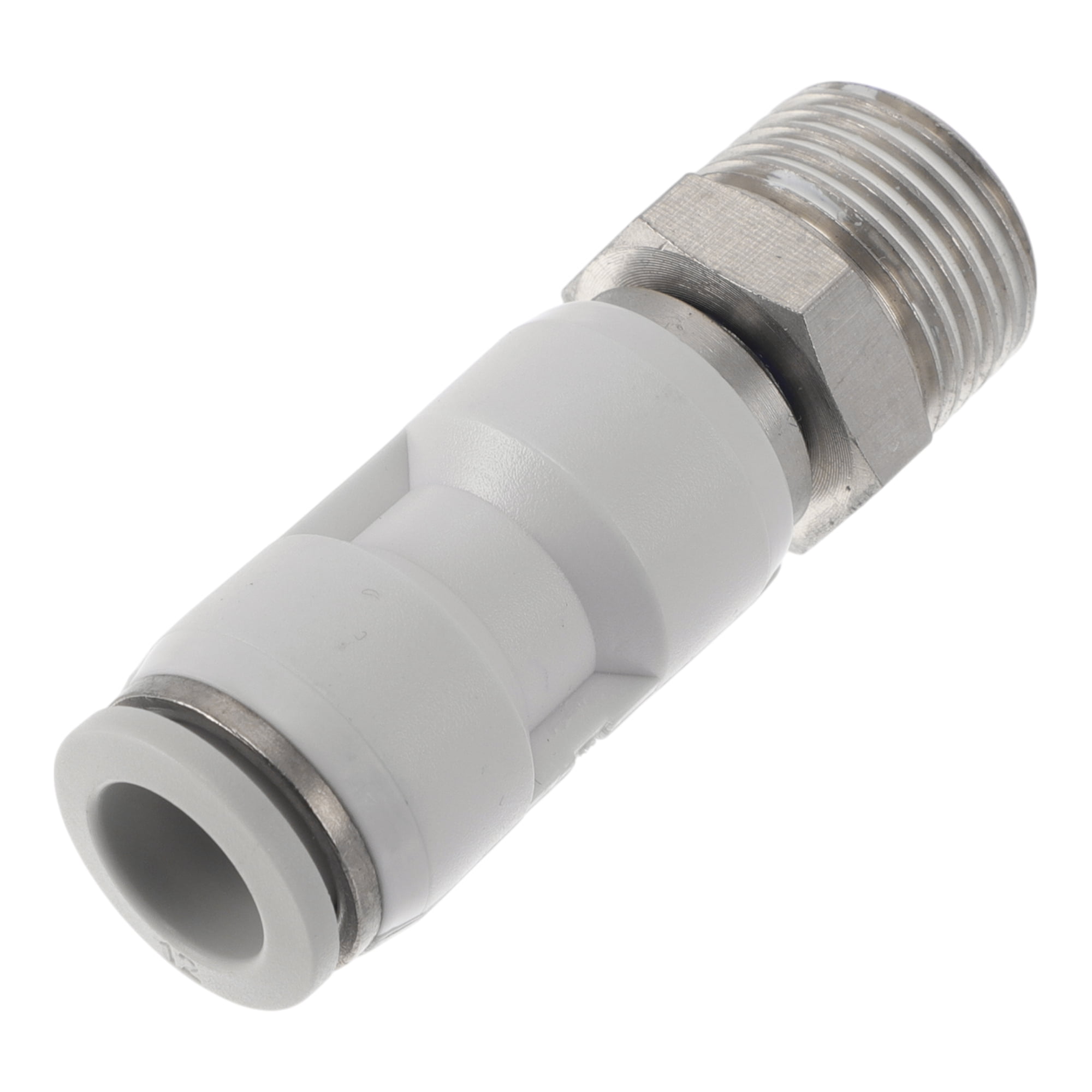 Unique Bargains Push to Connect Air Fittings 1/2" Quick Coupling ...