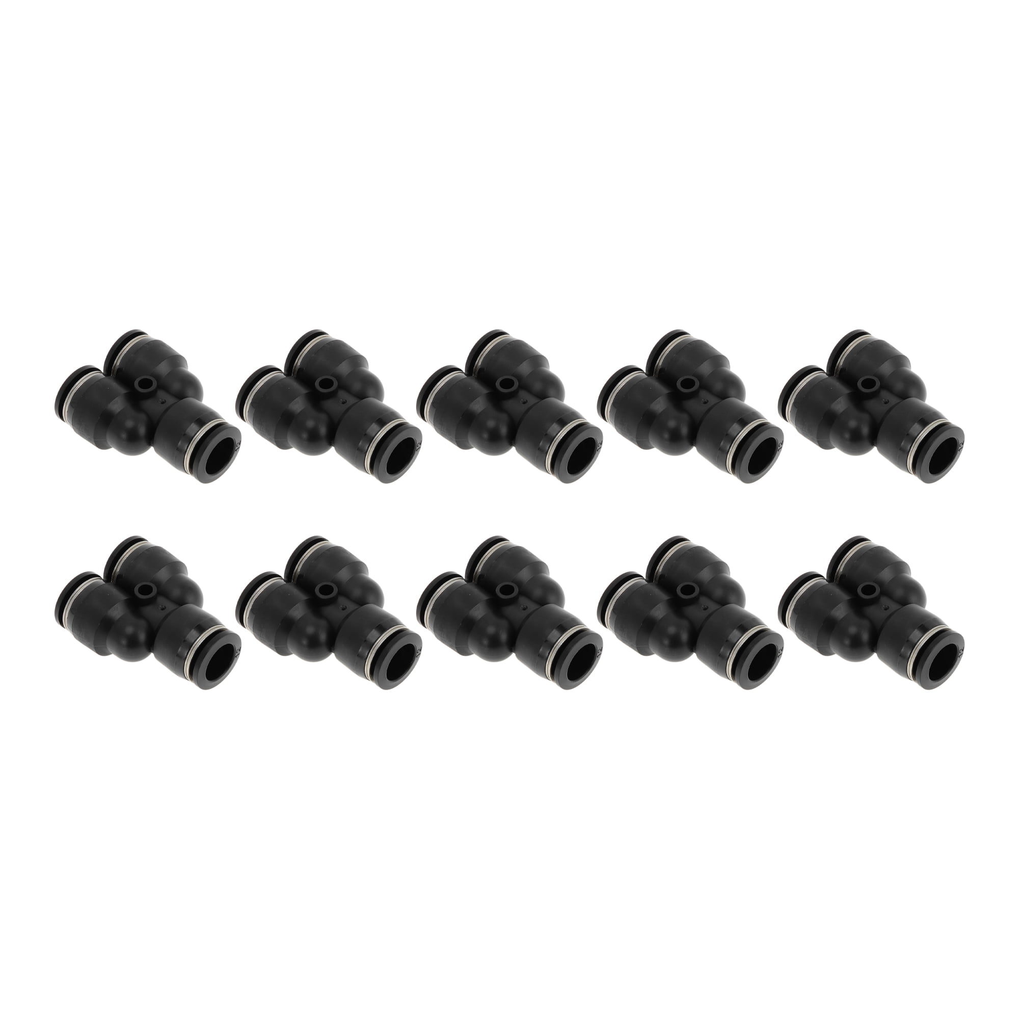 Unique Bargains Push to Connect Air Fittings 1/2" Y Type Air Line Quick ...