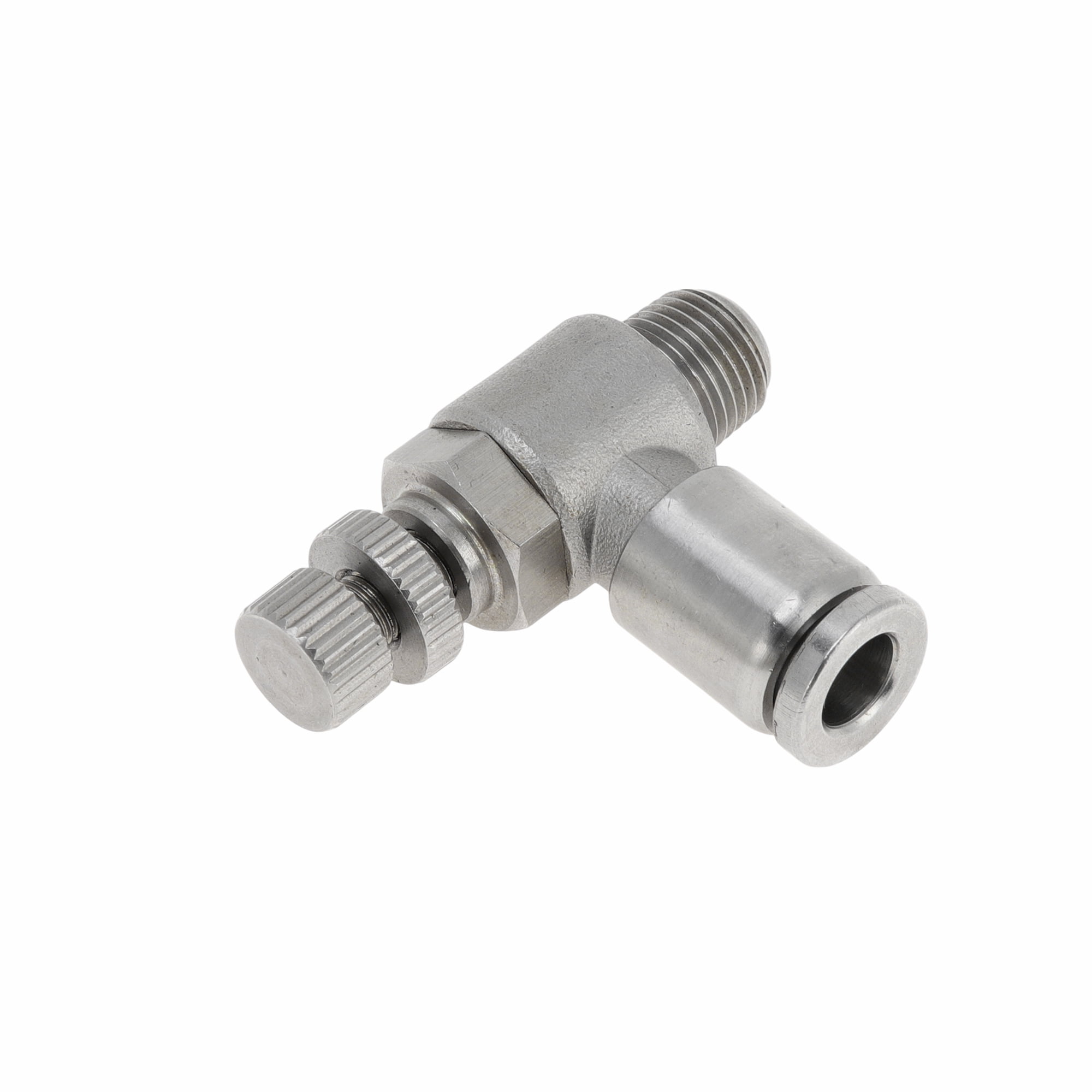 Unique Bargains Push to Connect Air Fittings 1/4" 90 Degree Air Flow ...