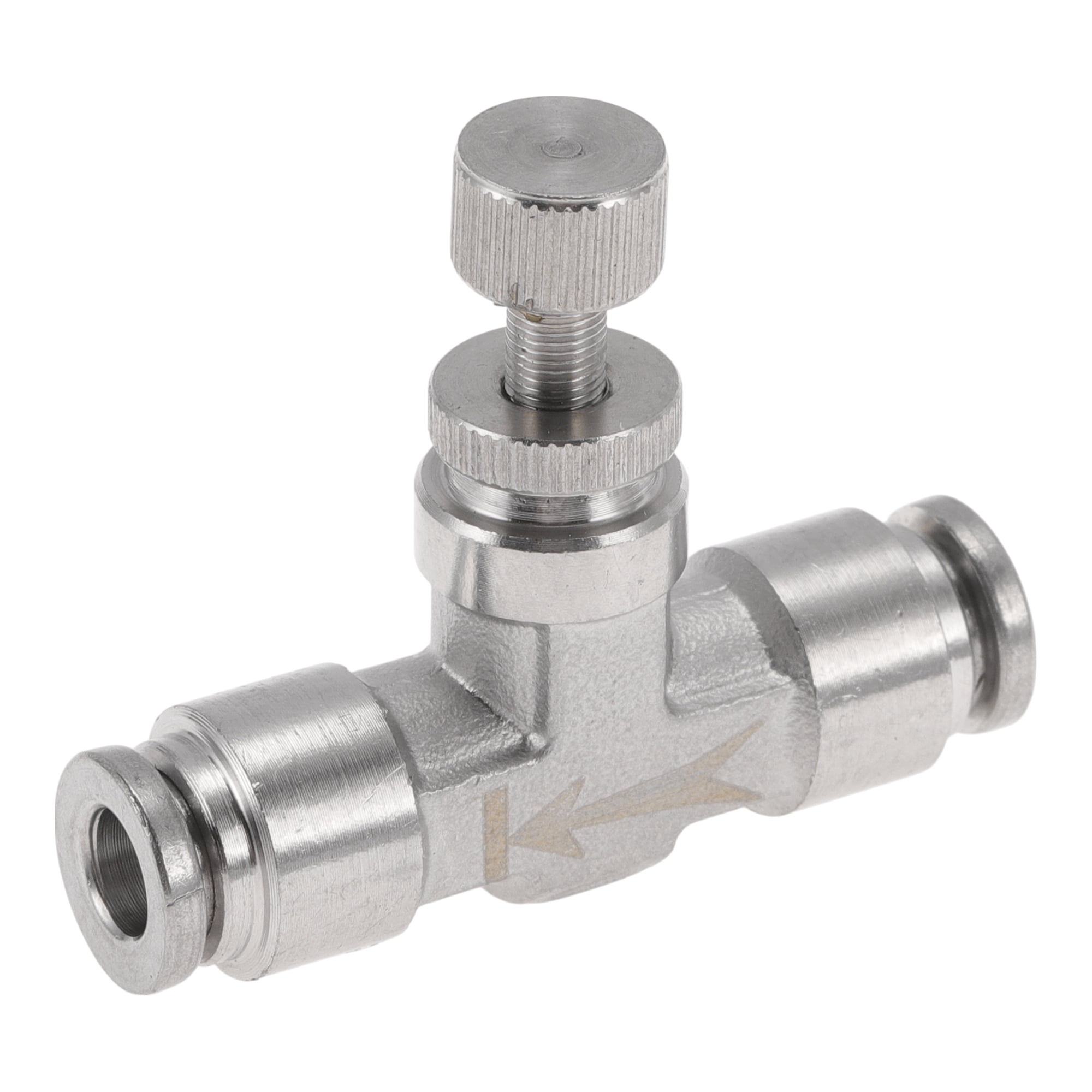 Unique Bargains Push to Connect Air Fittings 1/4" Air Flow Control ...