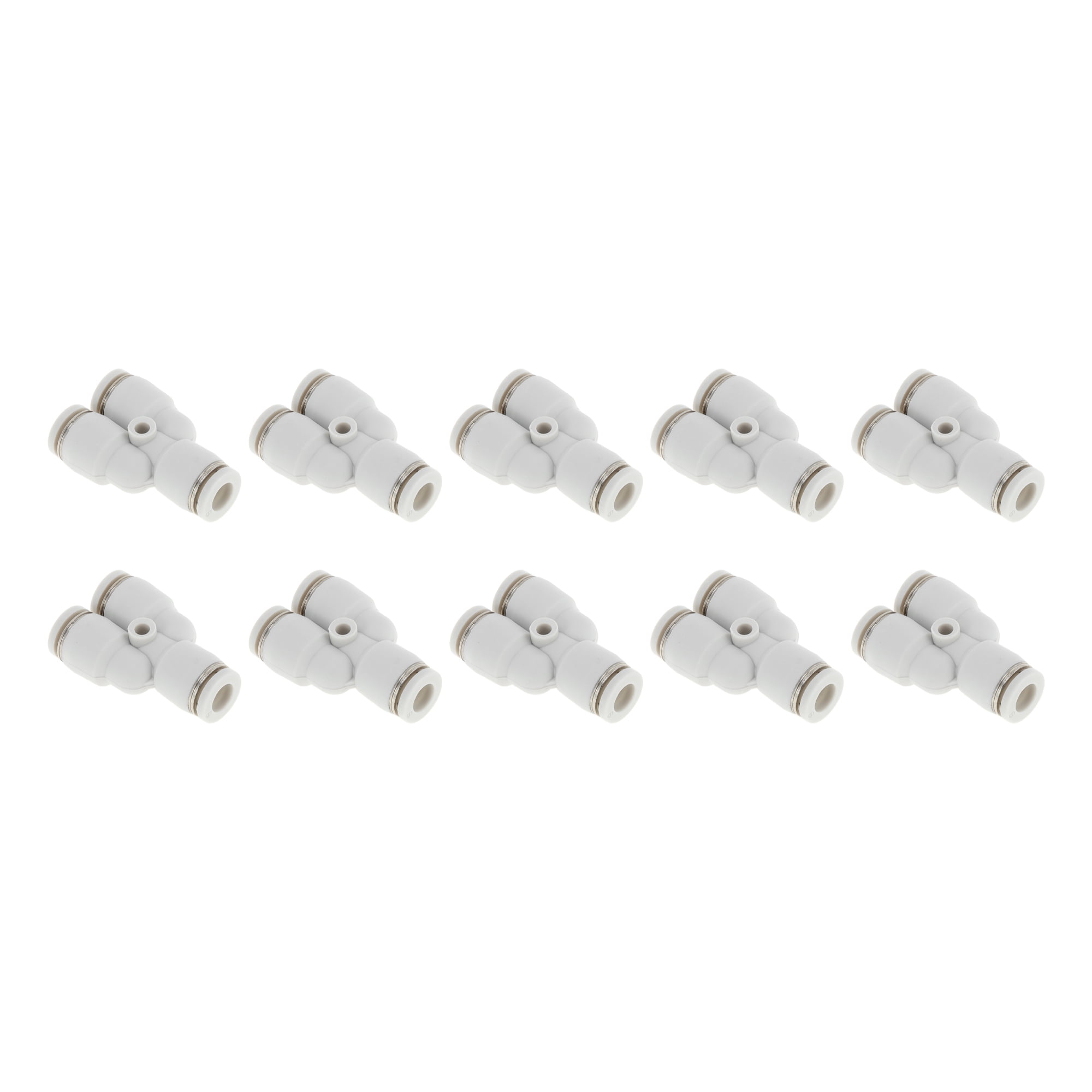 Unique Bargains Push to Connect Air Fittings 1/4" Y Type Air Line Quick ...