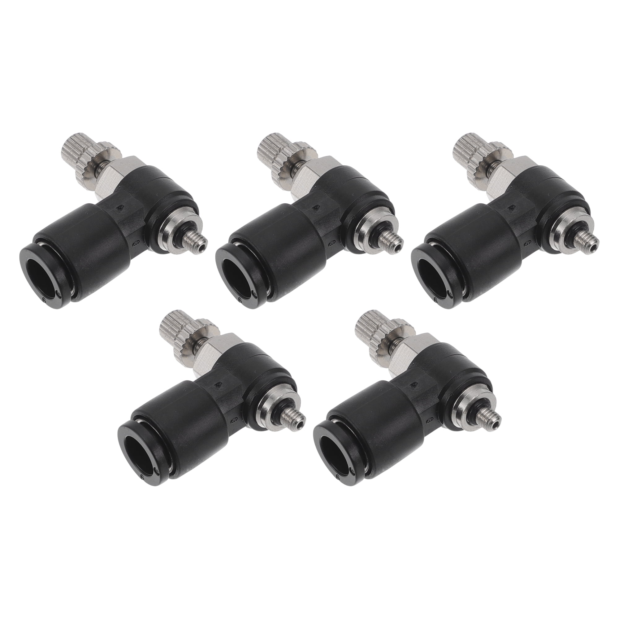 Unique Bargains Push to Connect Air Fittings 15/64" 90 Degree Air Flow ...