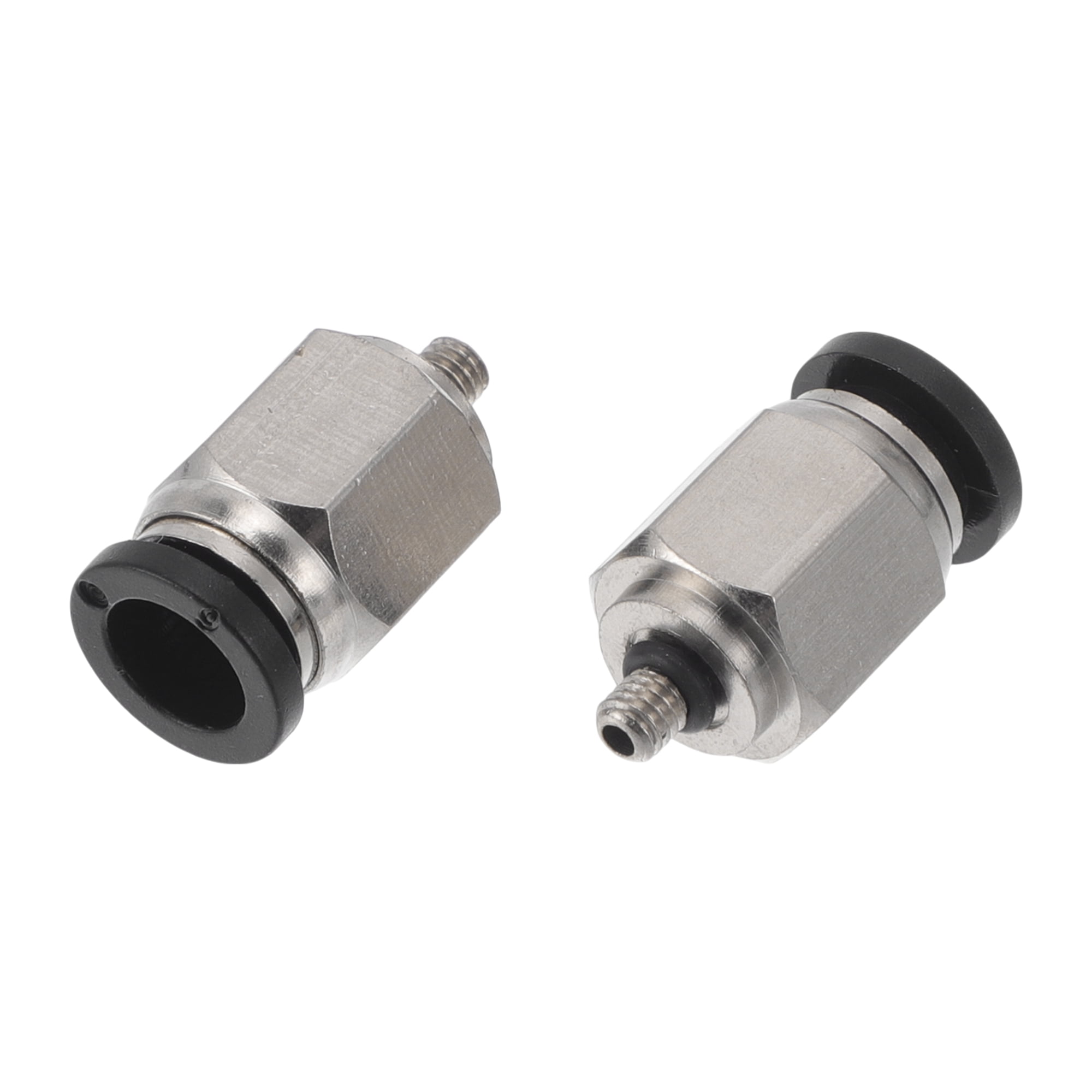 Unique Bargains Push to Connect Air Fittings 15/64" Male Thread Air ...