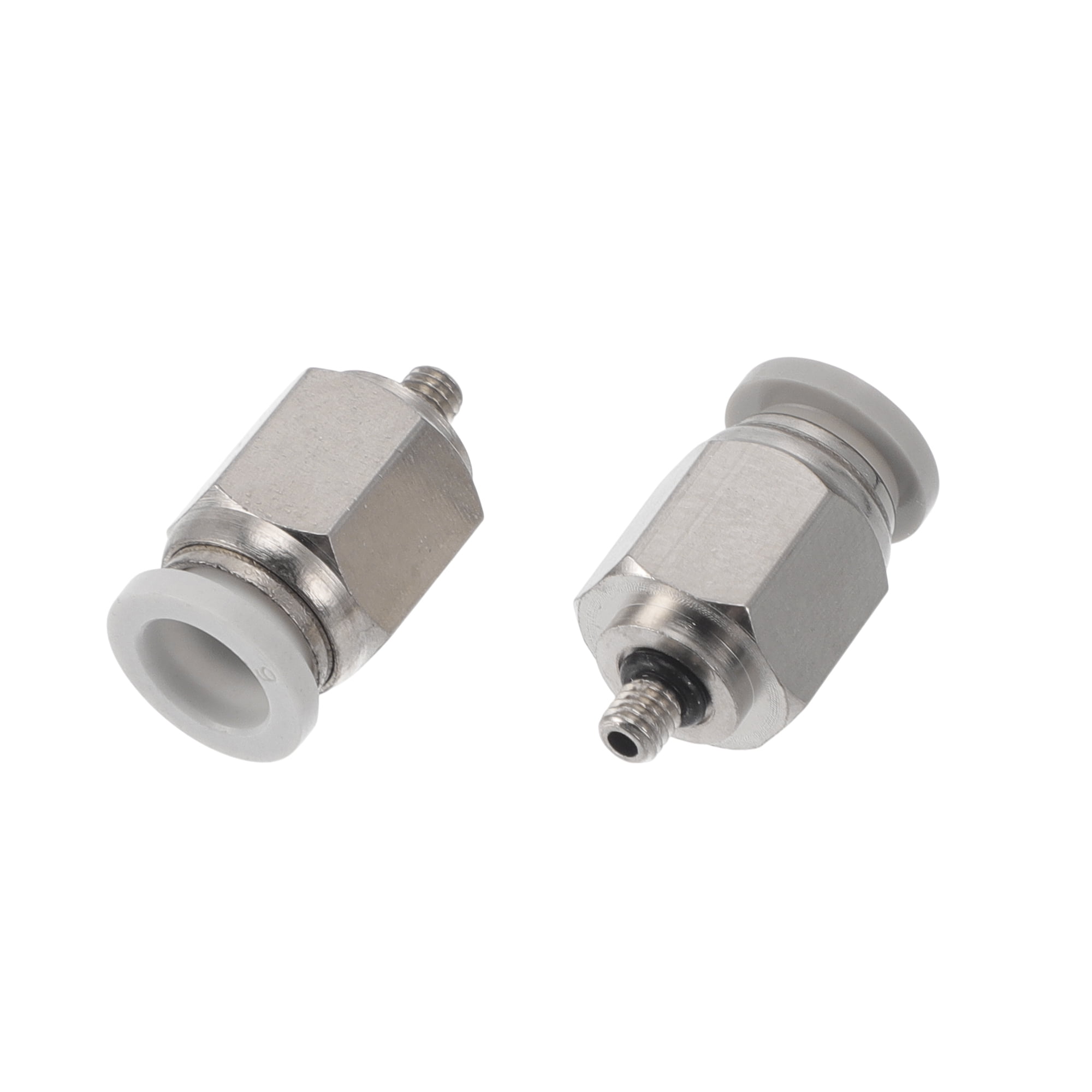 Unique Bargains Push to Connect Air Fittings 15/64" Male Thread Air ...