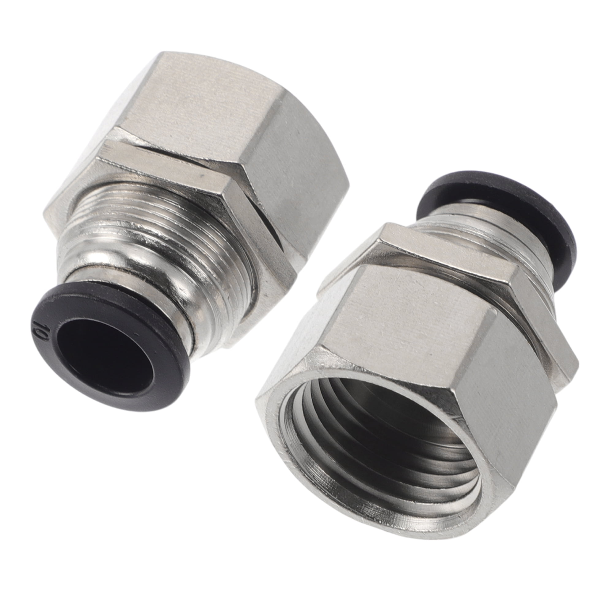 Unique Bargains Push to Connect Air Fittings 25/64" Male Coupler ...