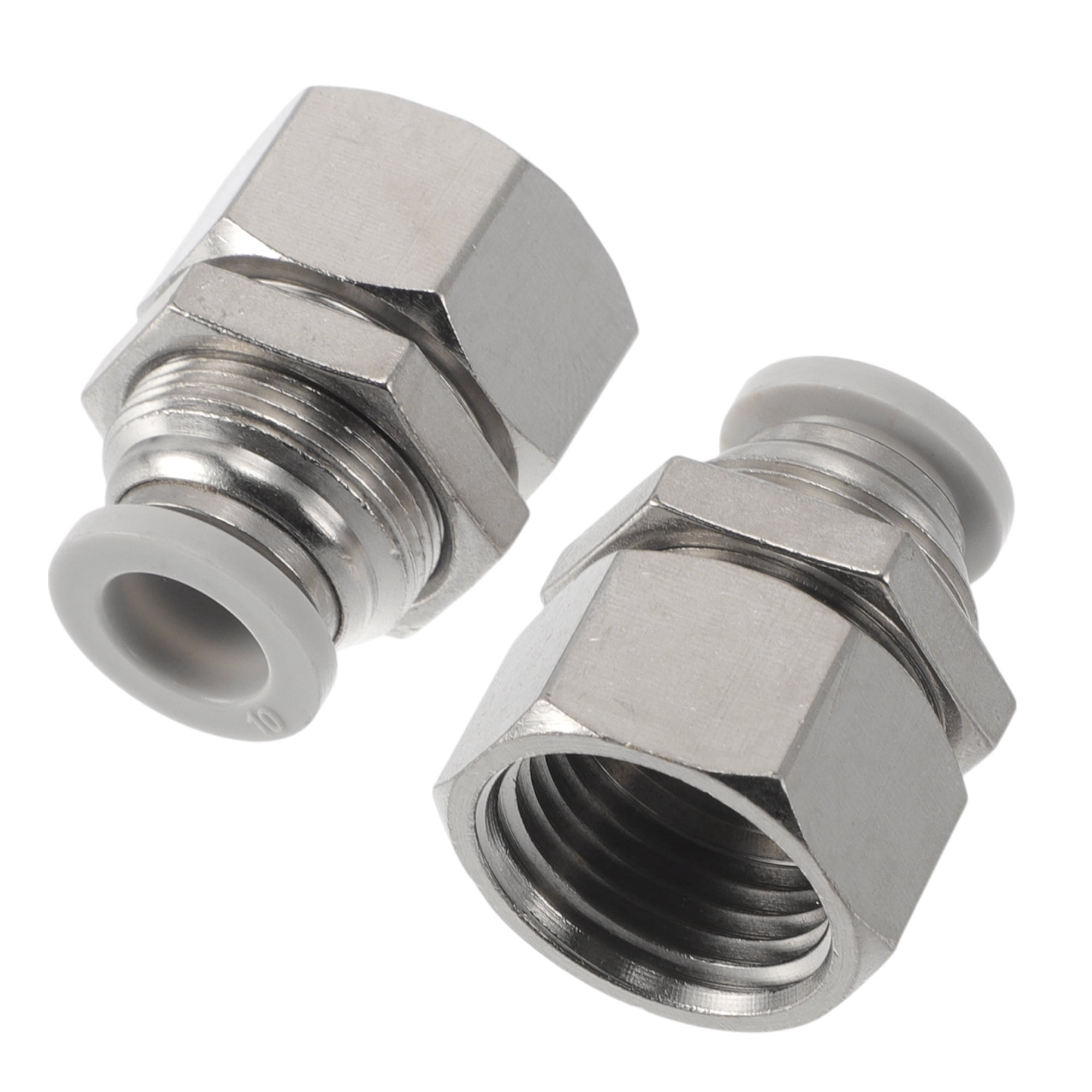 Unique Bargains Push to Connect Air Fittings 25/64" Male Coupler ...
