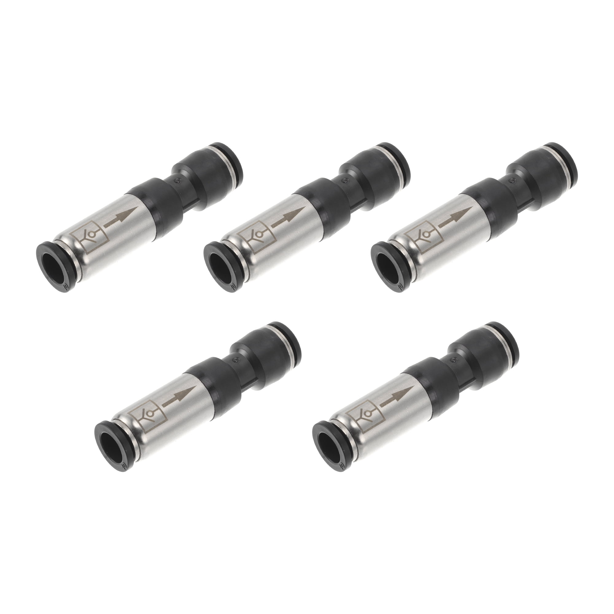 Unique Bargains Push to Connect Air Fittings 25/64" One-Way Non Return ...