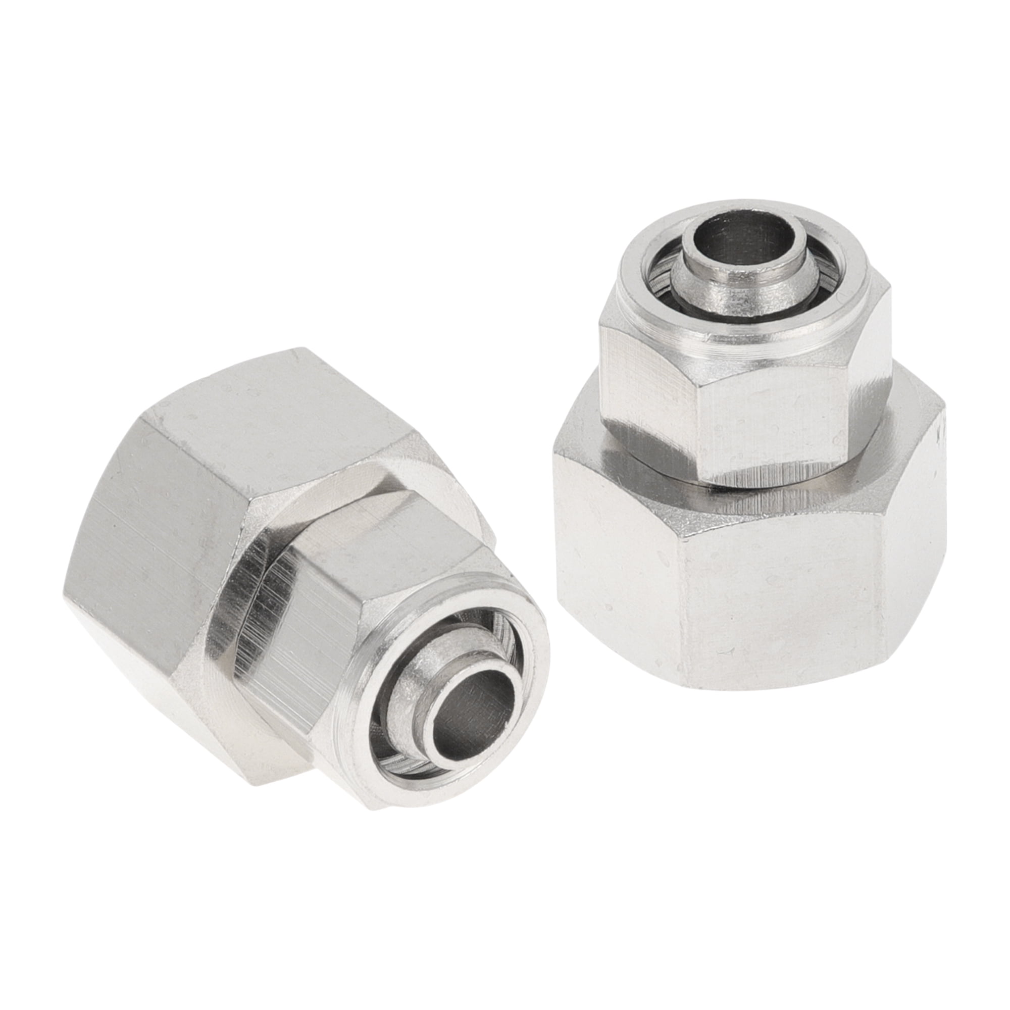 Unique Bargains Push to Connect Air Fittings 3/8" Female Thread Air ...