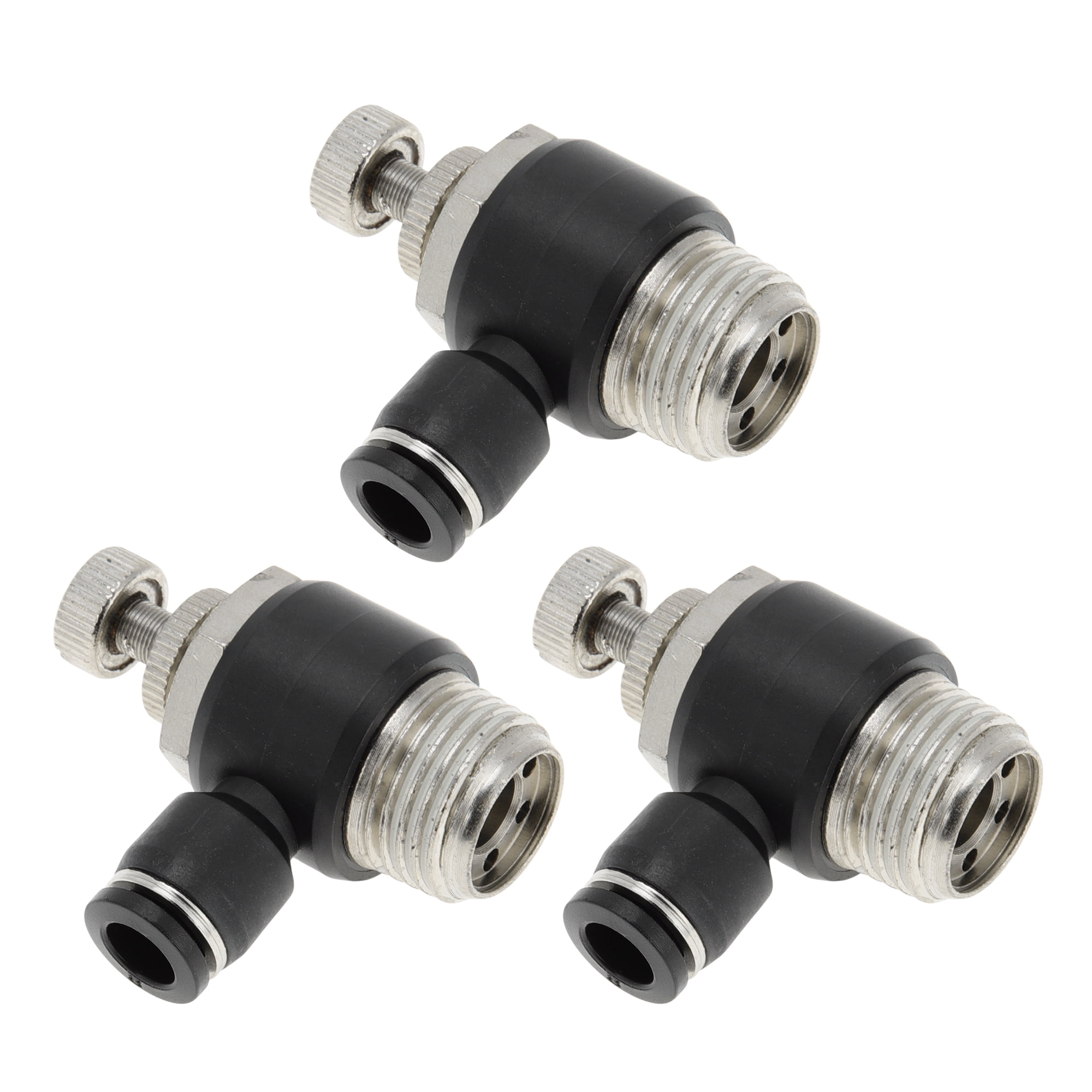 Unique Bargains Push to Connect Air Fittings 5/16" 90 Degree Air Flow ...