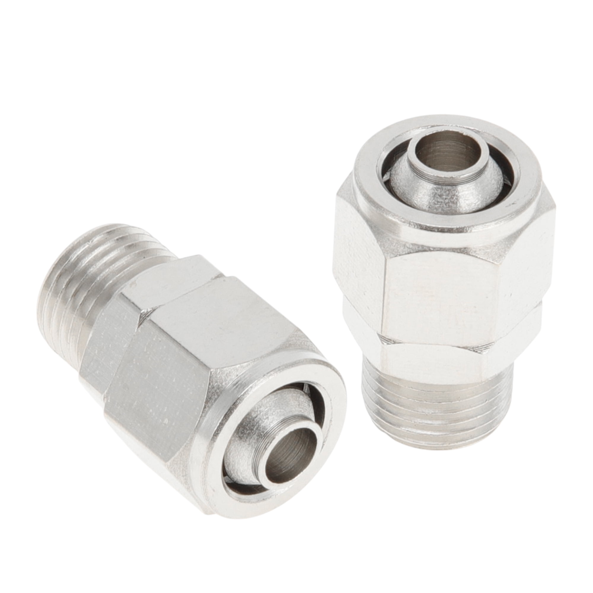 Unique Bargains Push to Connect Air Fittings 5/16" Male Thread Air Line ...