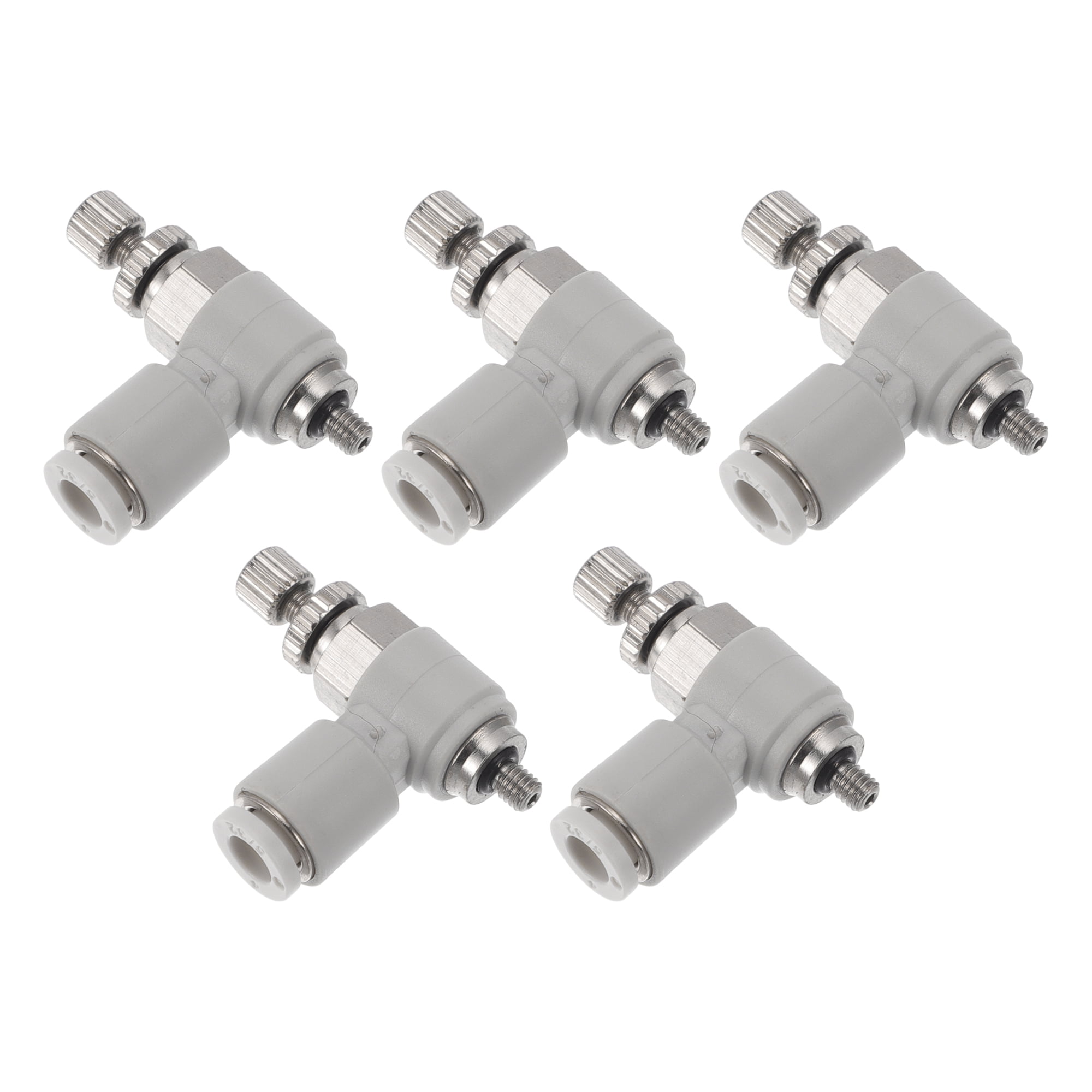 Unique Bargains Push to Connect Air Fittings 5/32" 90 Degree Air Flow ...