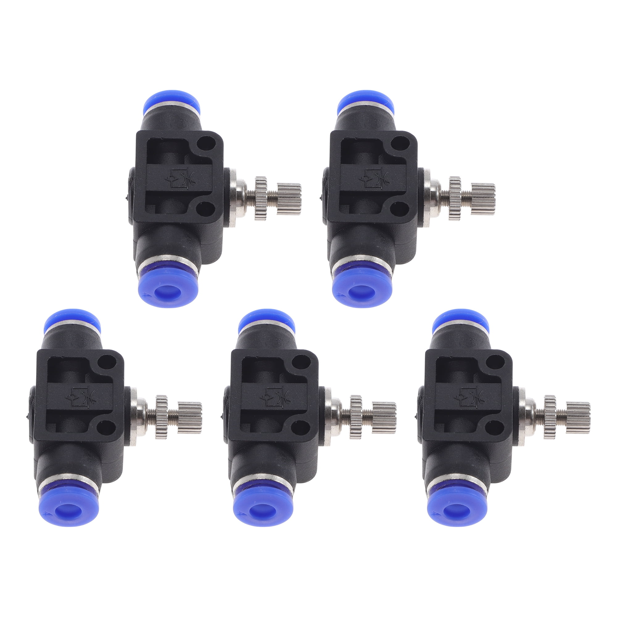 Unique Bargains Push to Connect Air Fittings 5/32" Air Flow Control ...