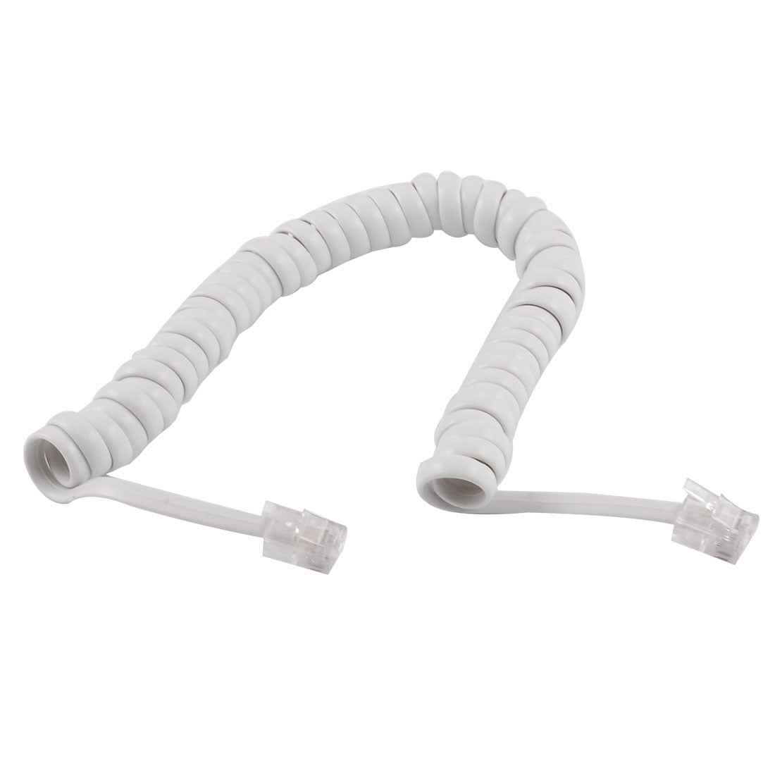 Unique Bargains RJ9 4P4C Plug Connectors Telephone Handsets Line Coiled ... Unique Bargains RJ9 4P4C Plug Connectors Telephone Handsets Line Coiled ...