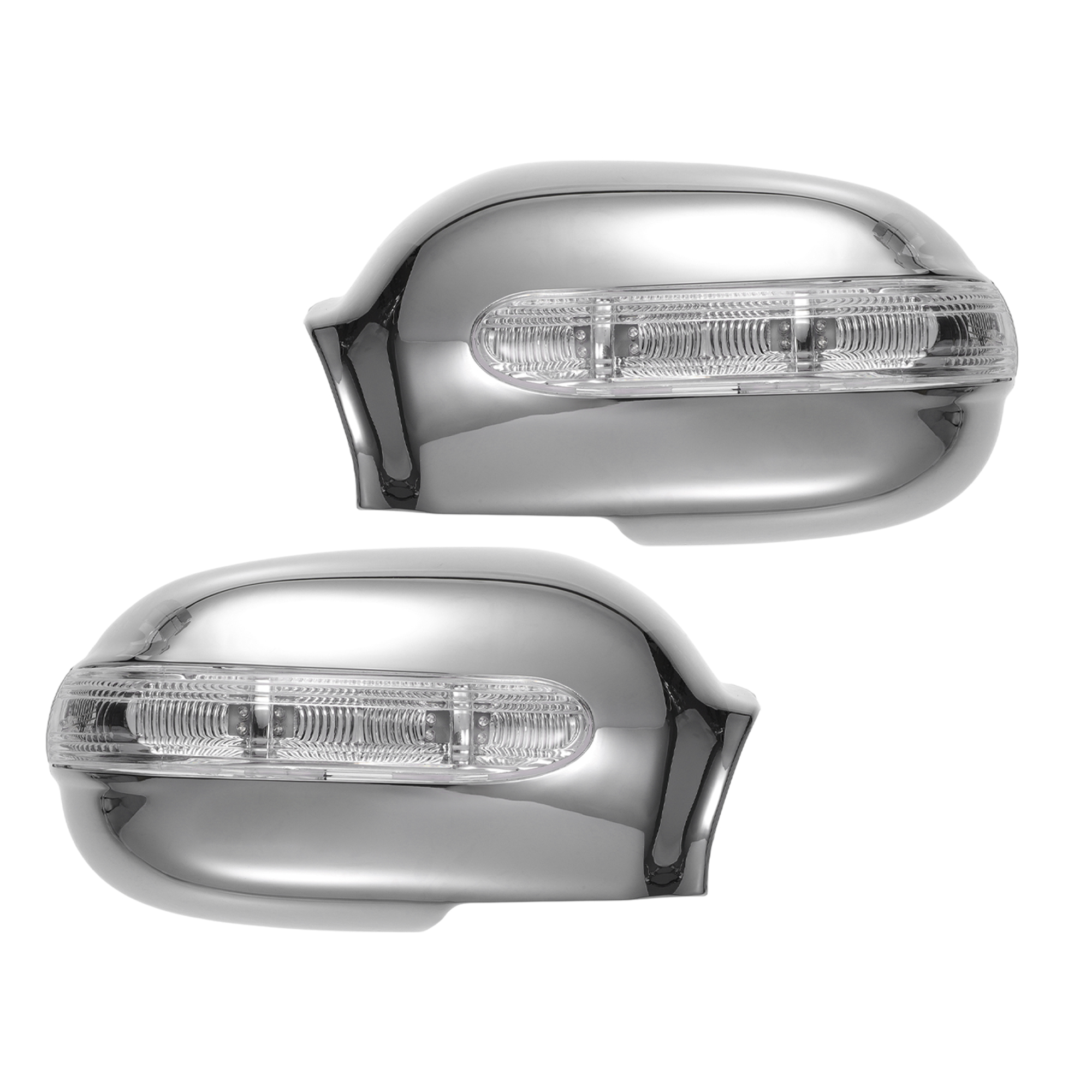 Unique Bargains Rear View Left Right Mirror Cover Cap Overlay with ...