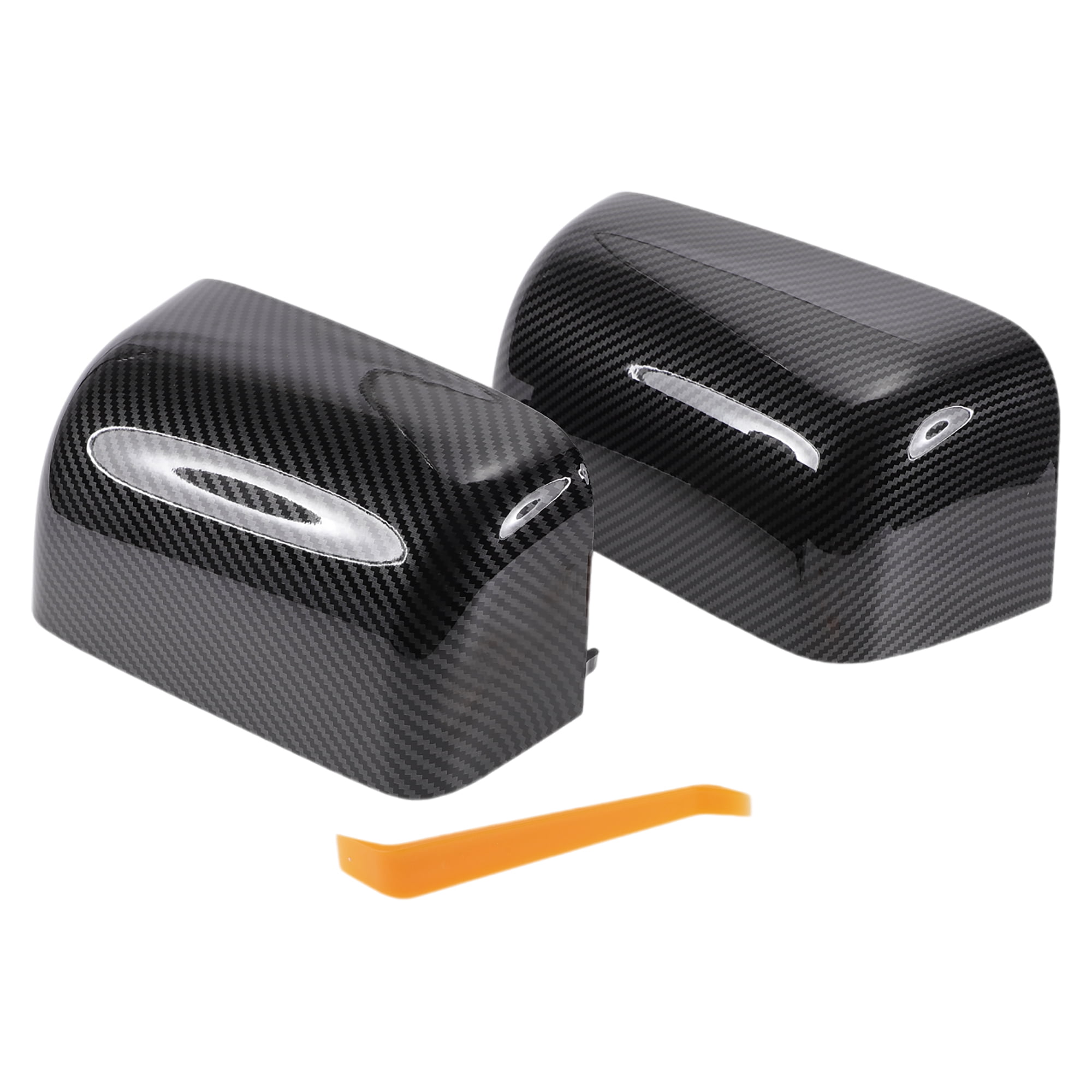 Unique Bargains Rear View Left Right Mirror Cover Replacement for Ford ...