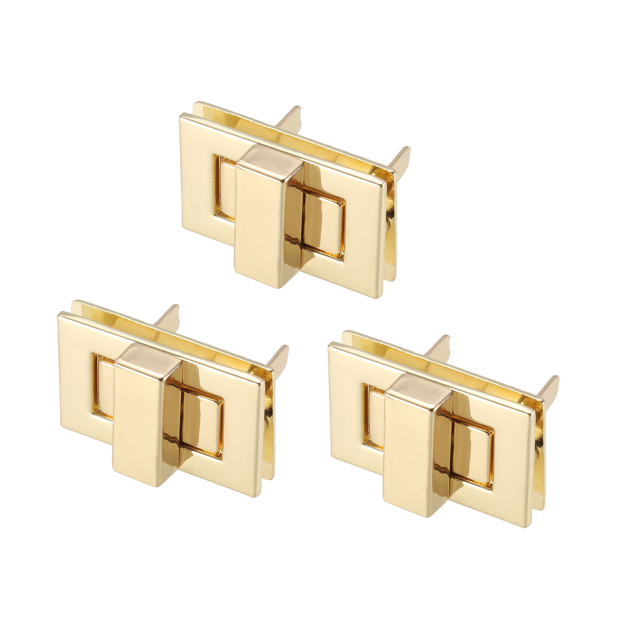 Unique Bargains Rectangular Purses Twist Lock 1.26" x 0.79" Clutches ...