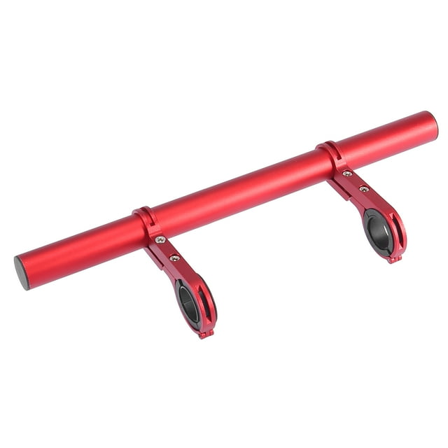 Unique Bargains Red Handle Bar Extender Double Aluminum Alloy Handlebar ...