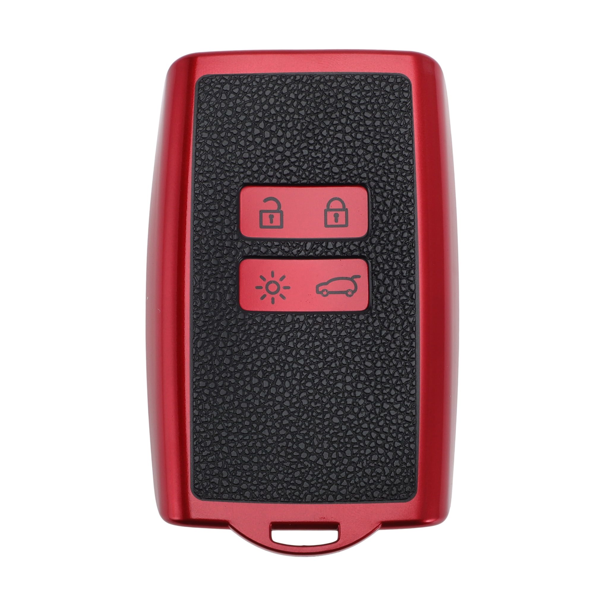 Unique Bargains Red TPU Silicone Car Key Case for Renault Grand Scenic ...