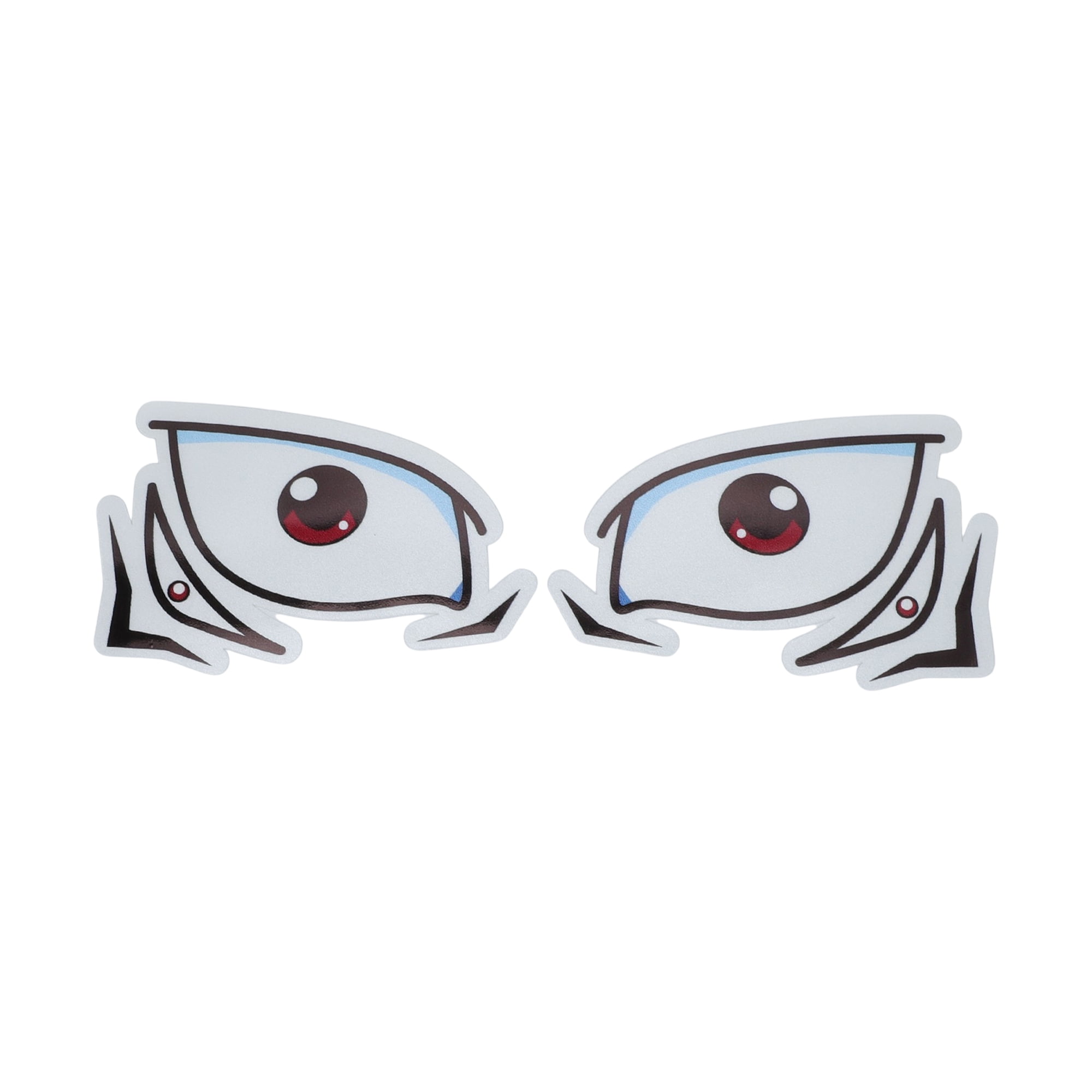 Unique Bargains Reflective Bumper Decal Black Square Eye Reflective Car ...